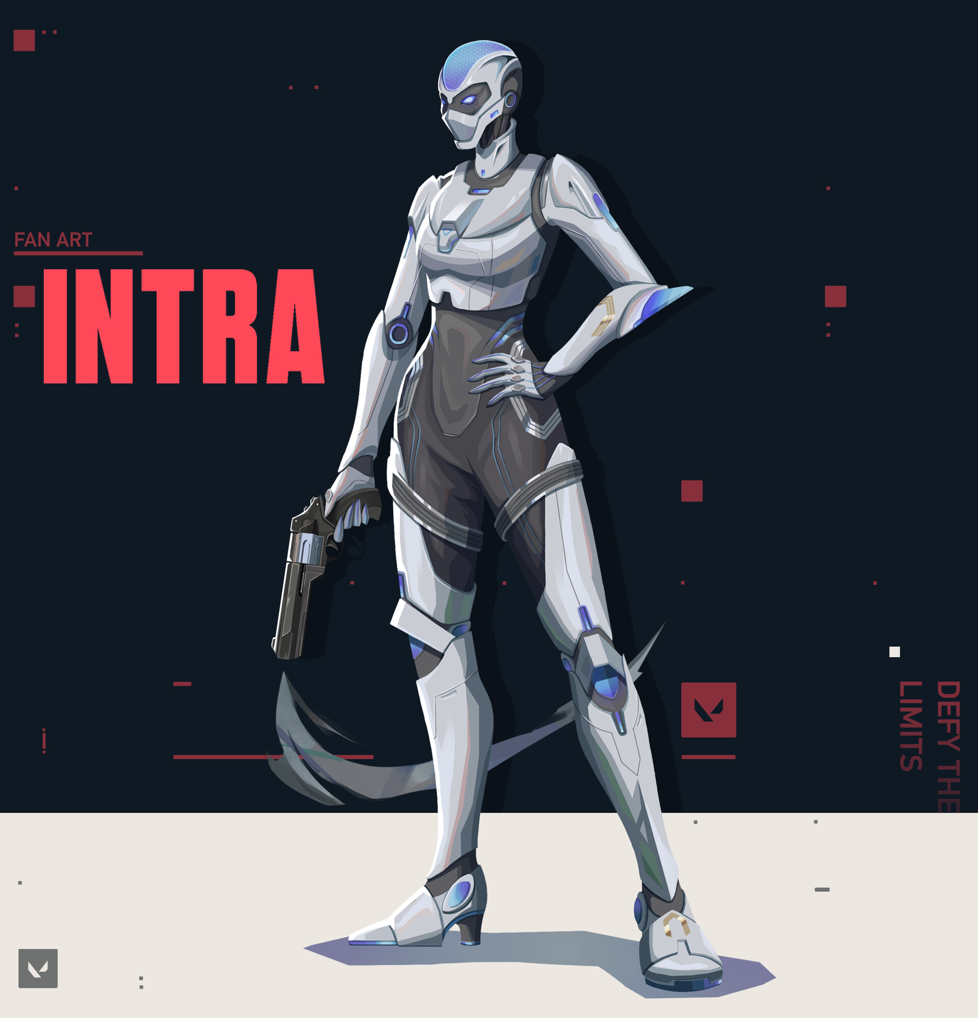 ArtStation - Intra - Valorant Character Concept (Fan Art)