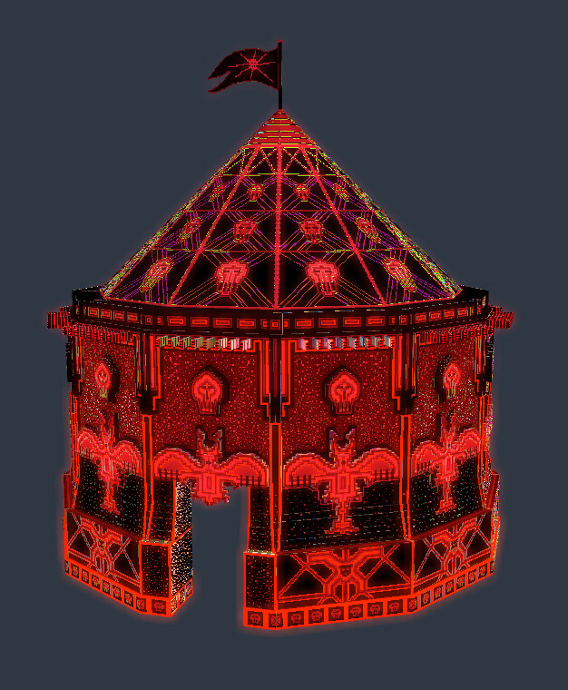 ArtStation - Hell-Horde Cursed Front Headquarter