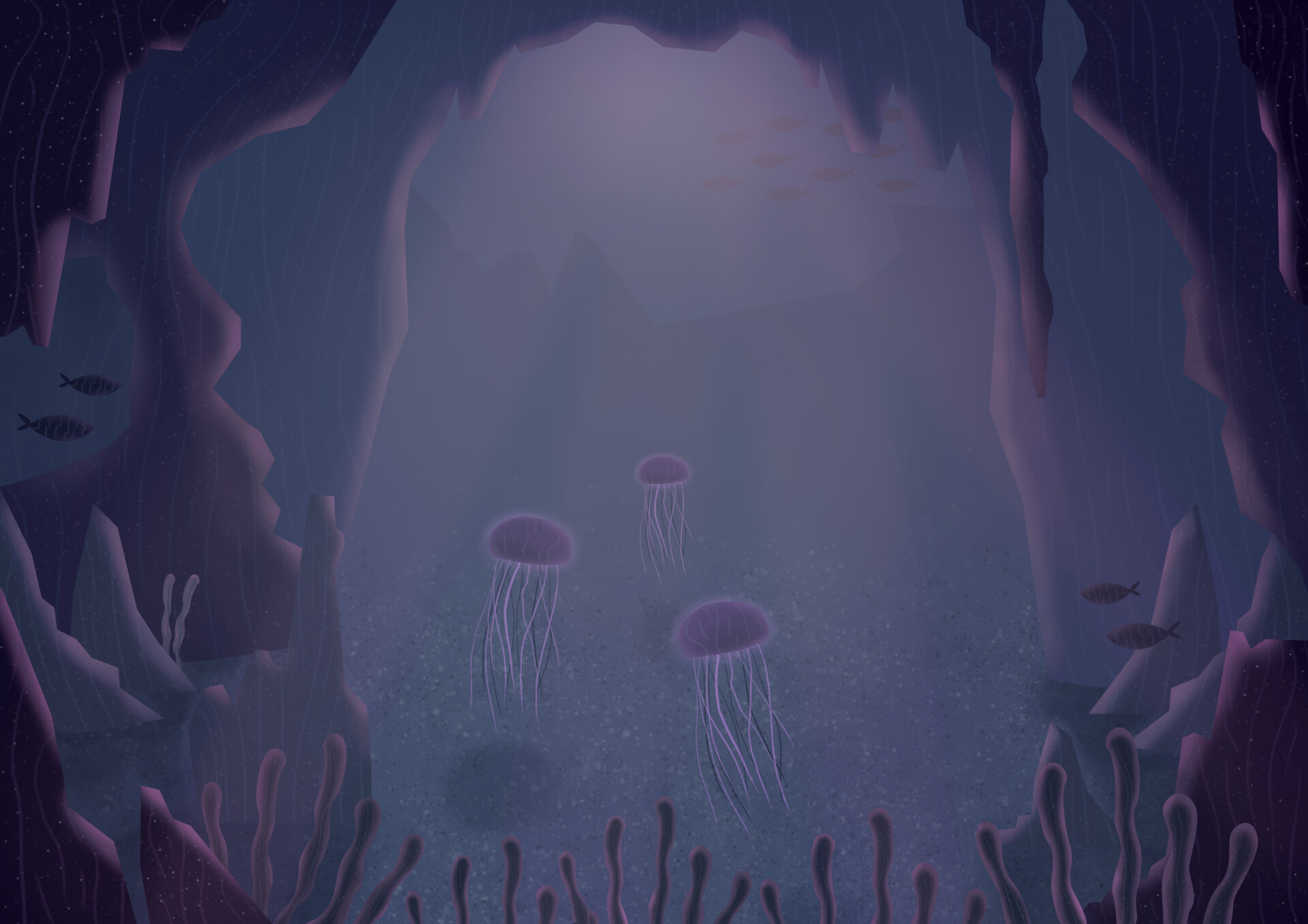 ArtStation - Sea cave