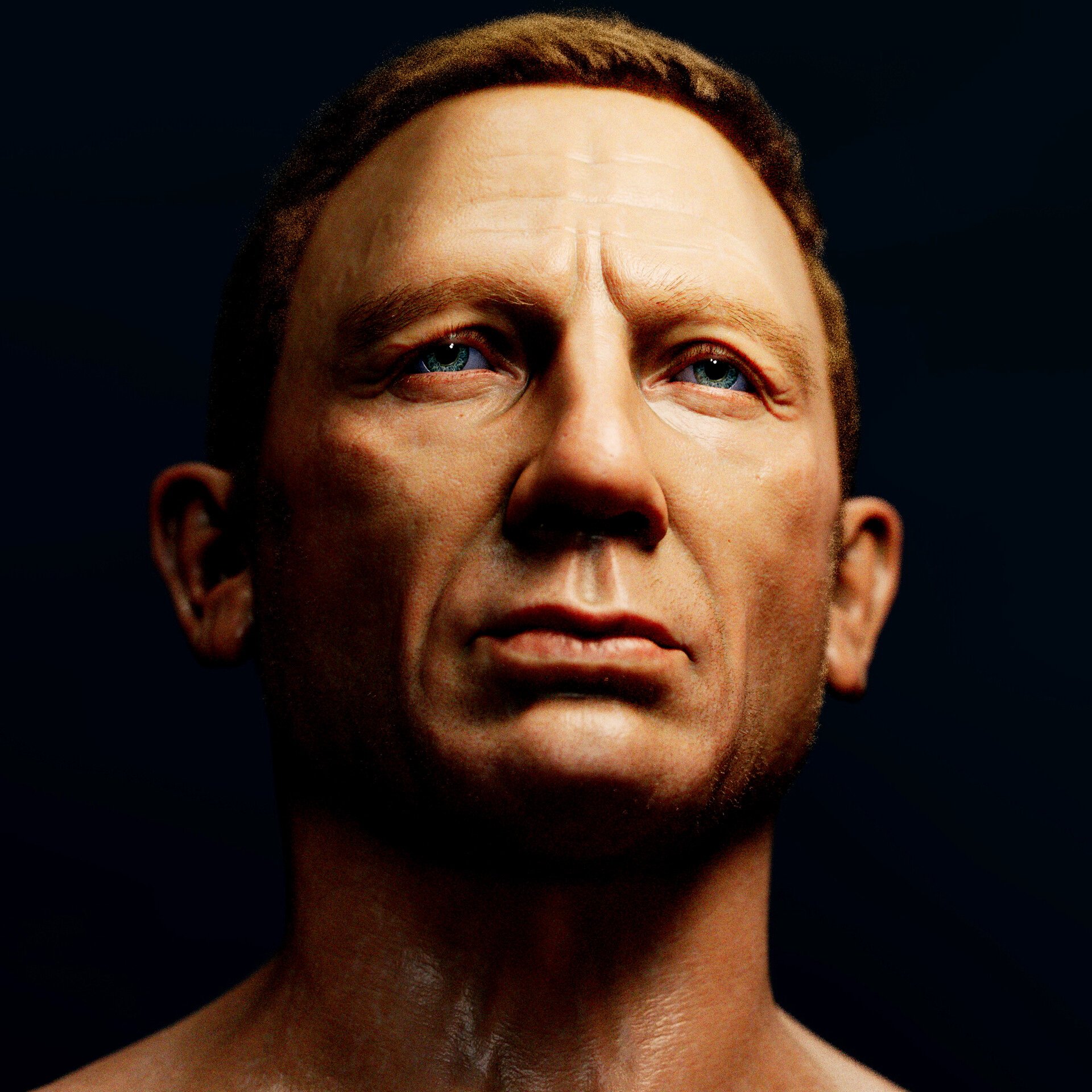 ArtStation - Daniel Craig James Bond 007 Sculpt