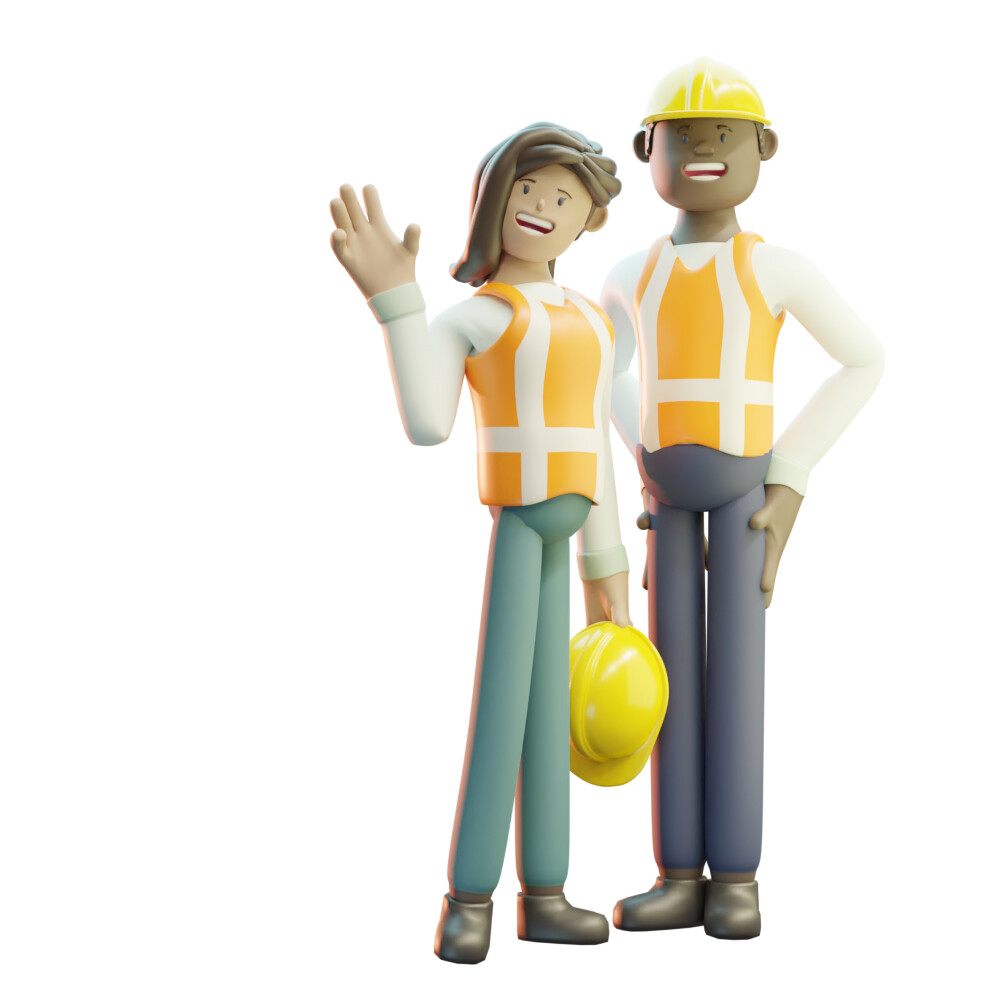 ArtStation - Contractors Posing