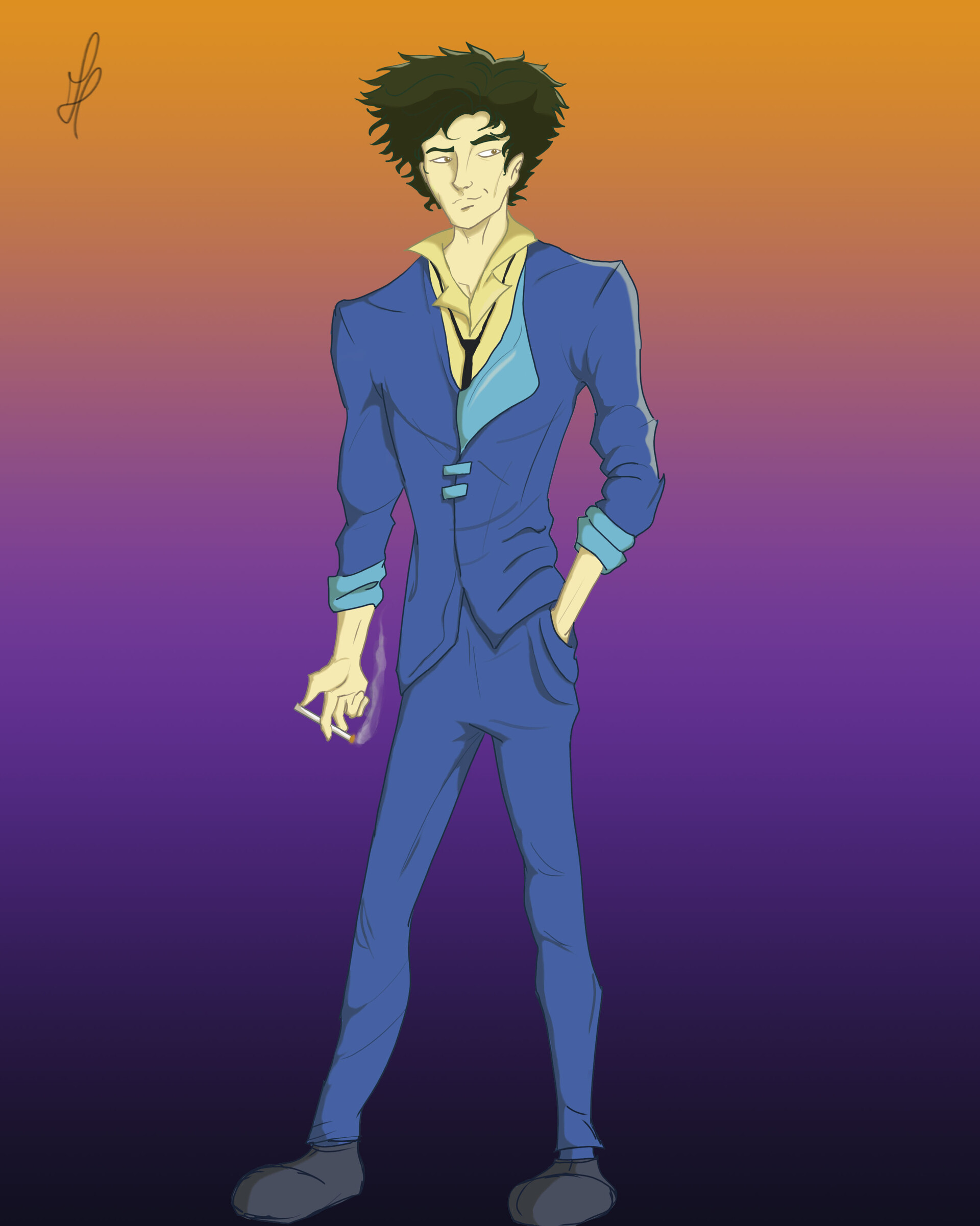 ArtStation - Spike Spiegel | Fanart