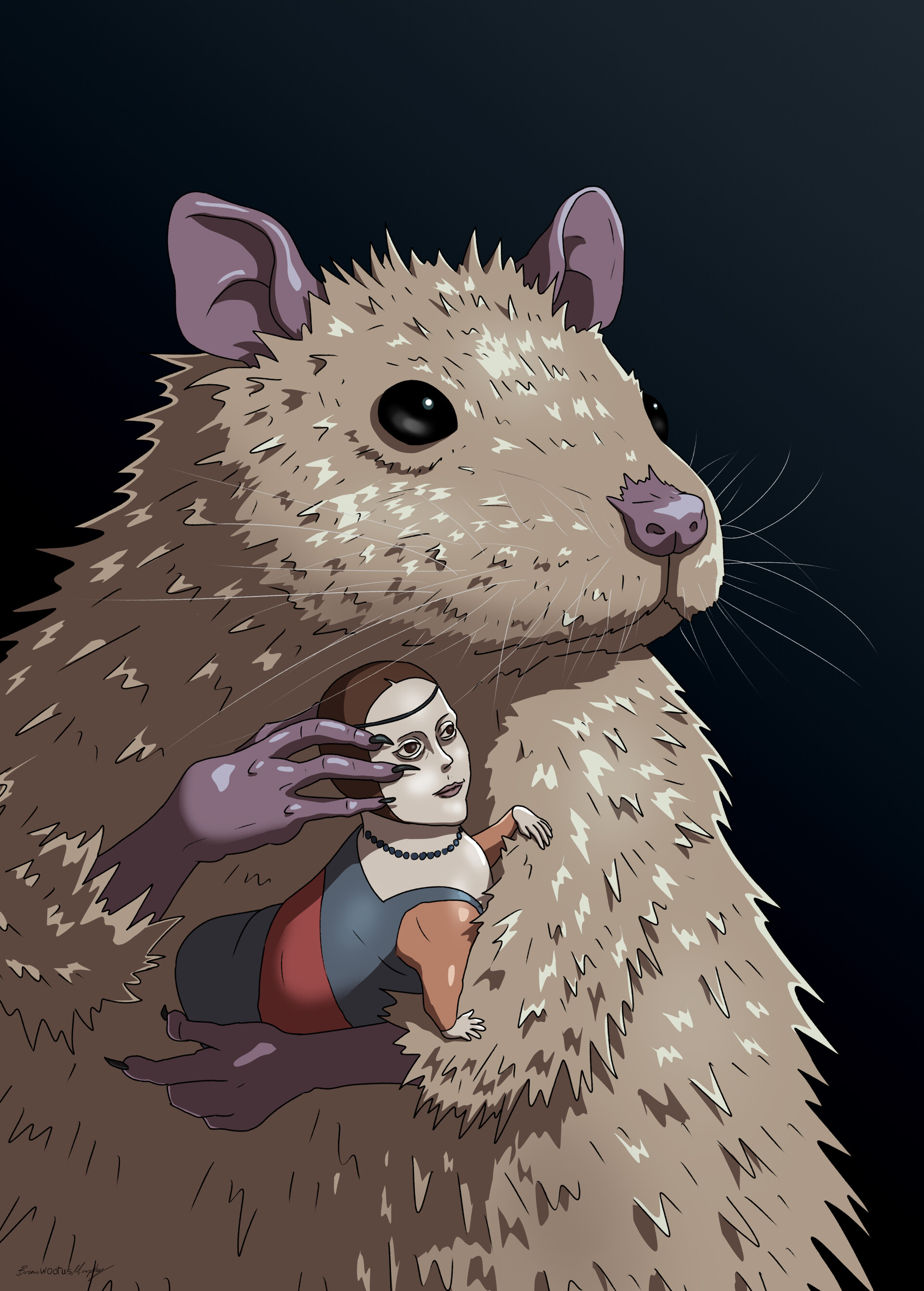 ArtStation - Rattus With A Humine
