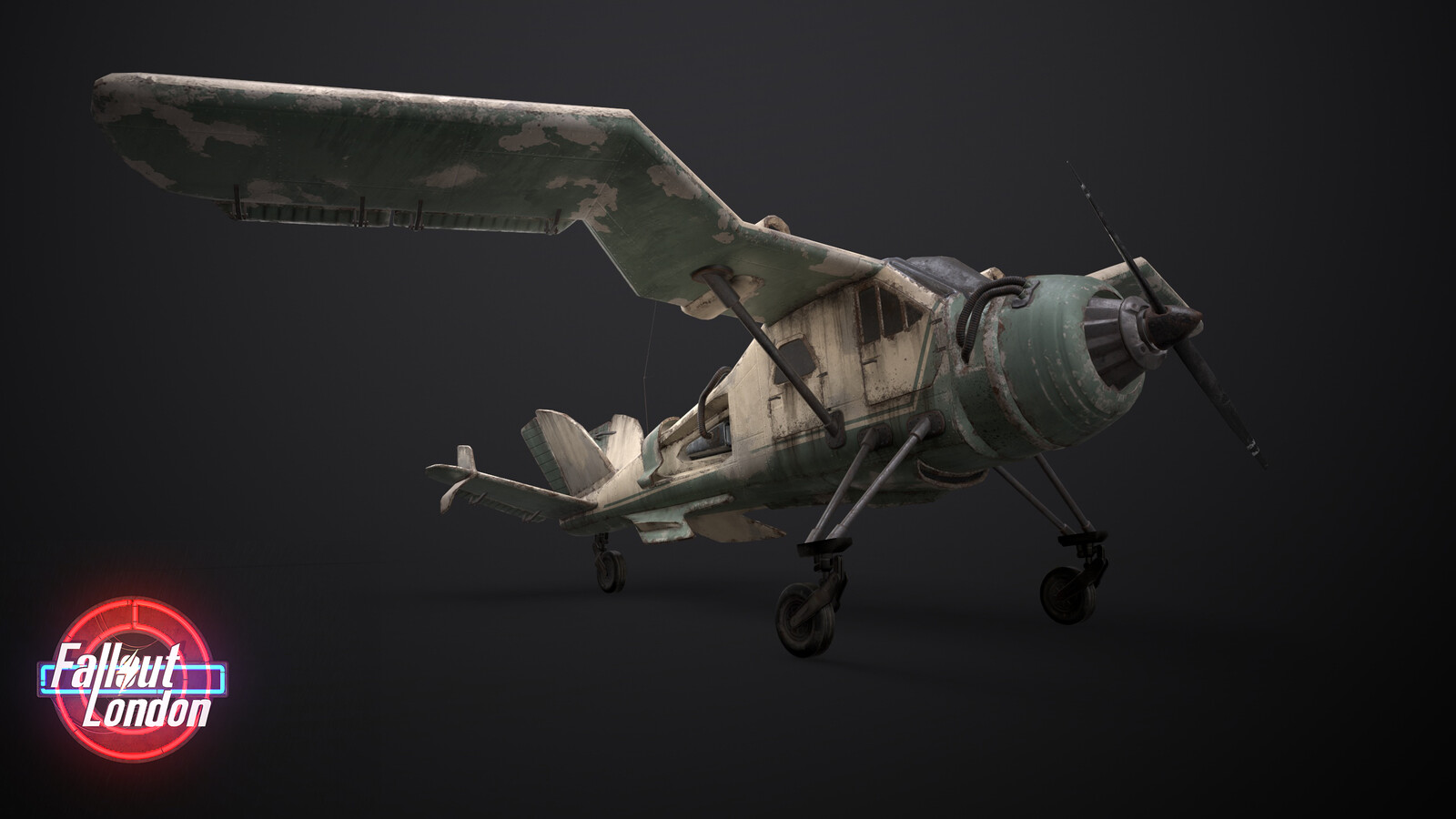Matthew Gibbs - Fallout Atom-punk Civilian Plane