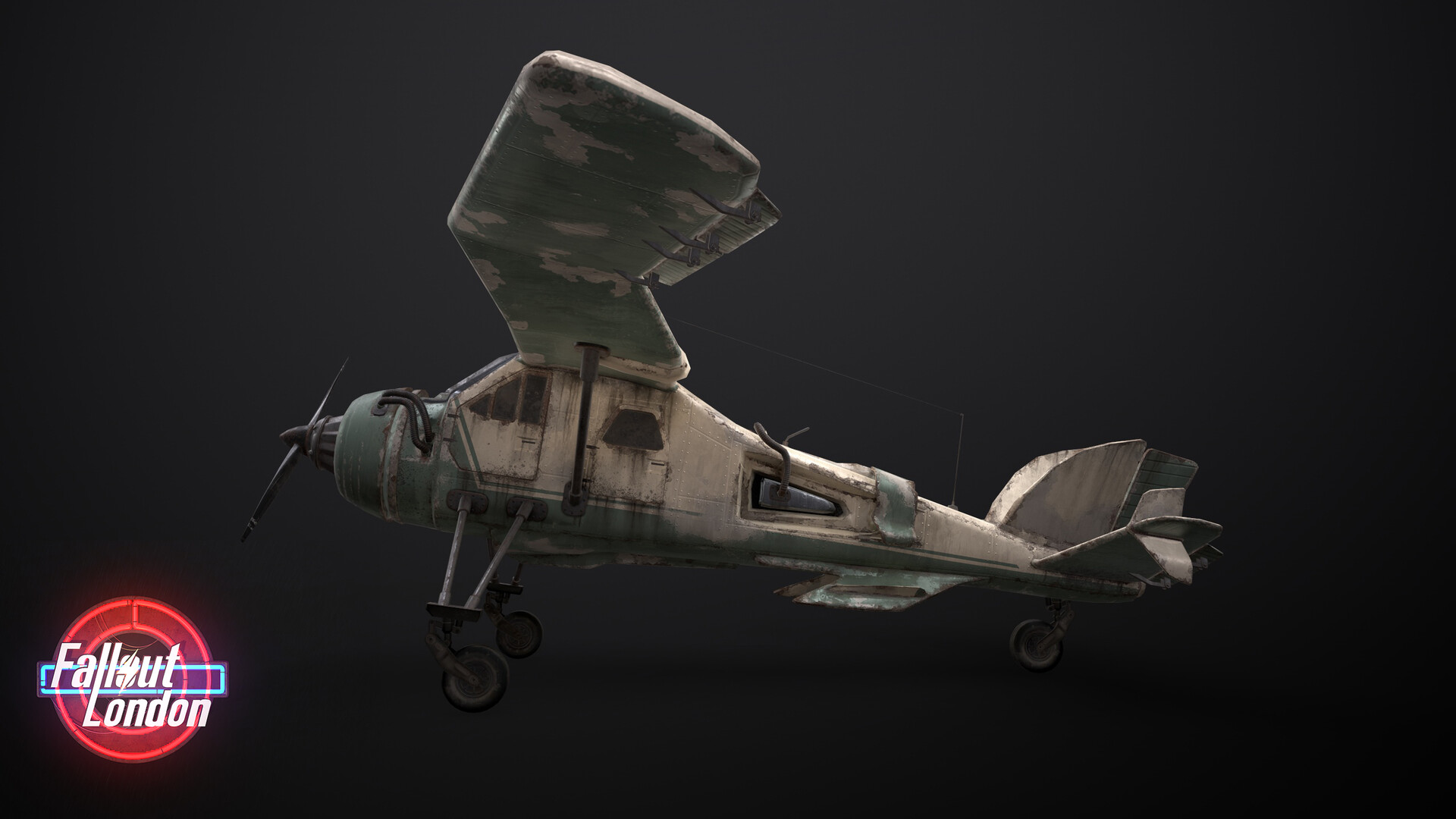 Matthew Gibbs - Fallout Atom-punk Civilian Plane