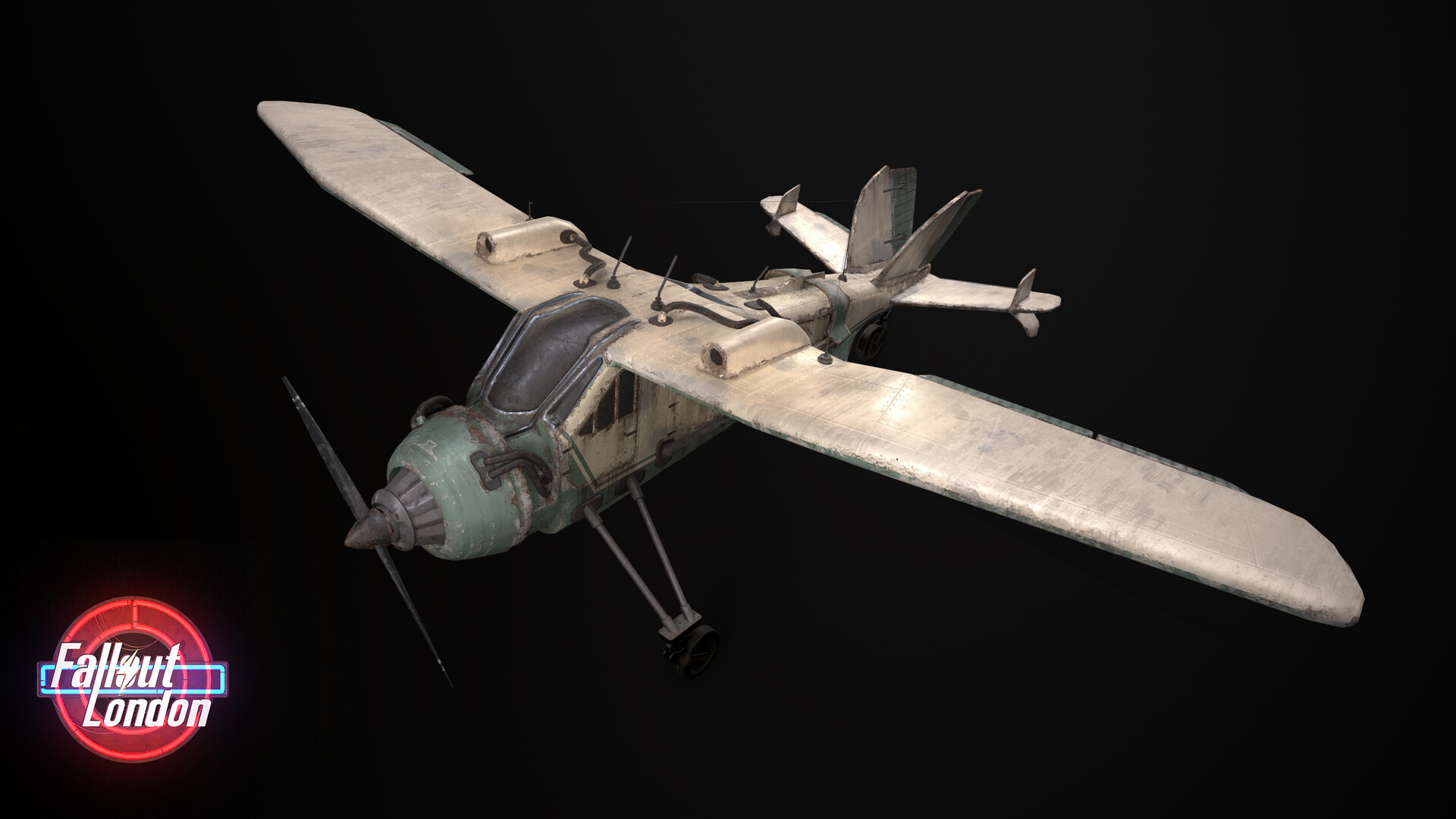 Matthew Gibbs - Fallout Atom-punk Civilian Plane