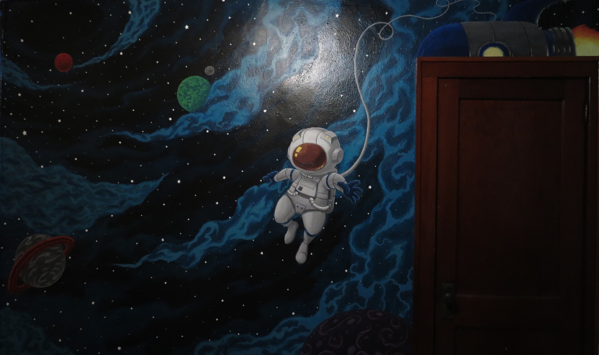 Logan Dais - Galaxy Wall Mural