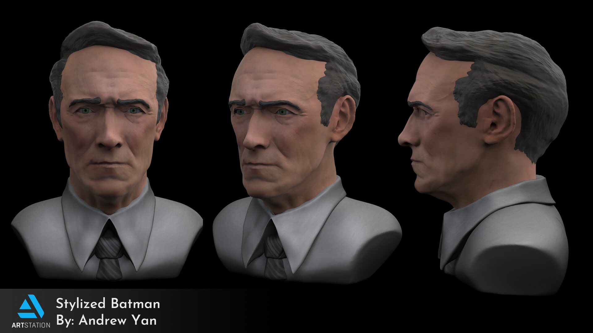 Andrew Yan - Clint Eastwood Bust - Fall 2021