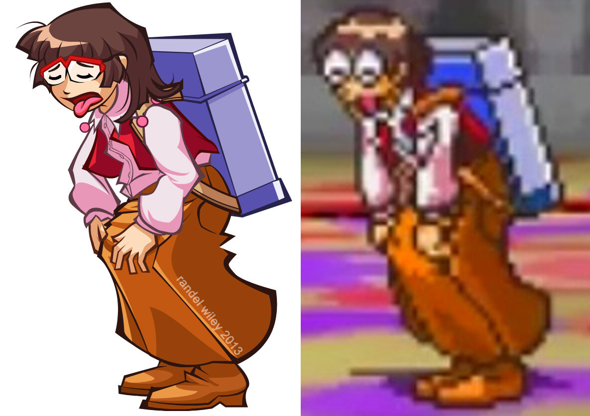 Randel Wiley - Thousand Arms Restylized Vectors