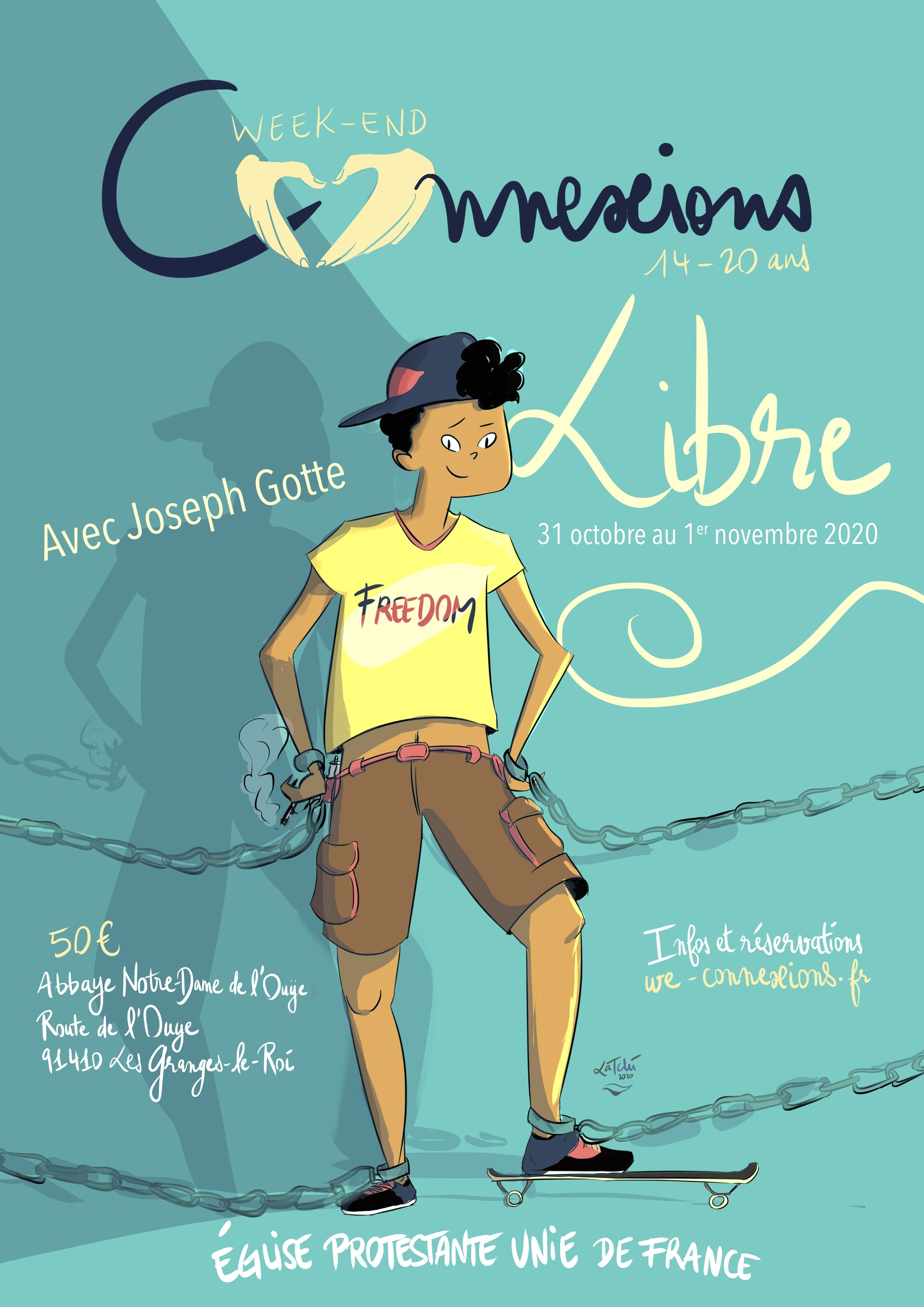 ArtStation - AFFICHE - Thème Libre - Week-end Connexions 2020-2021