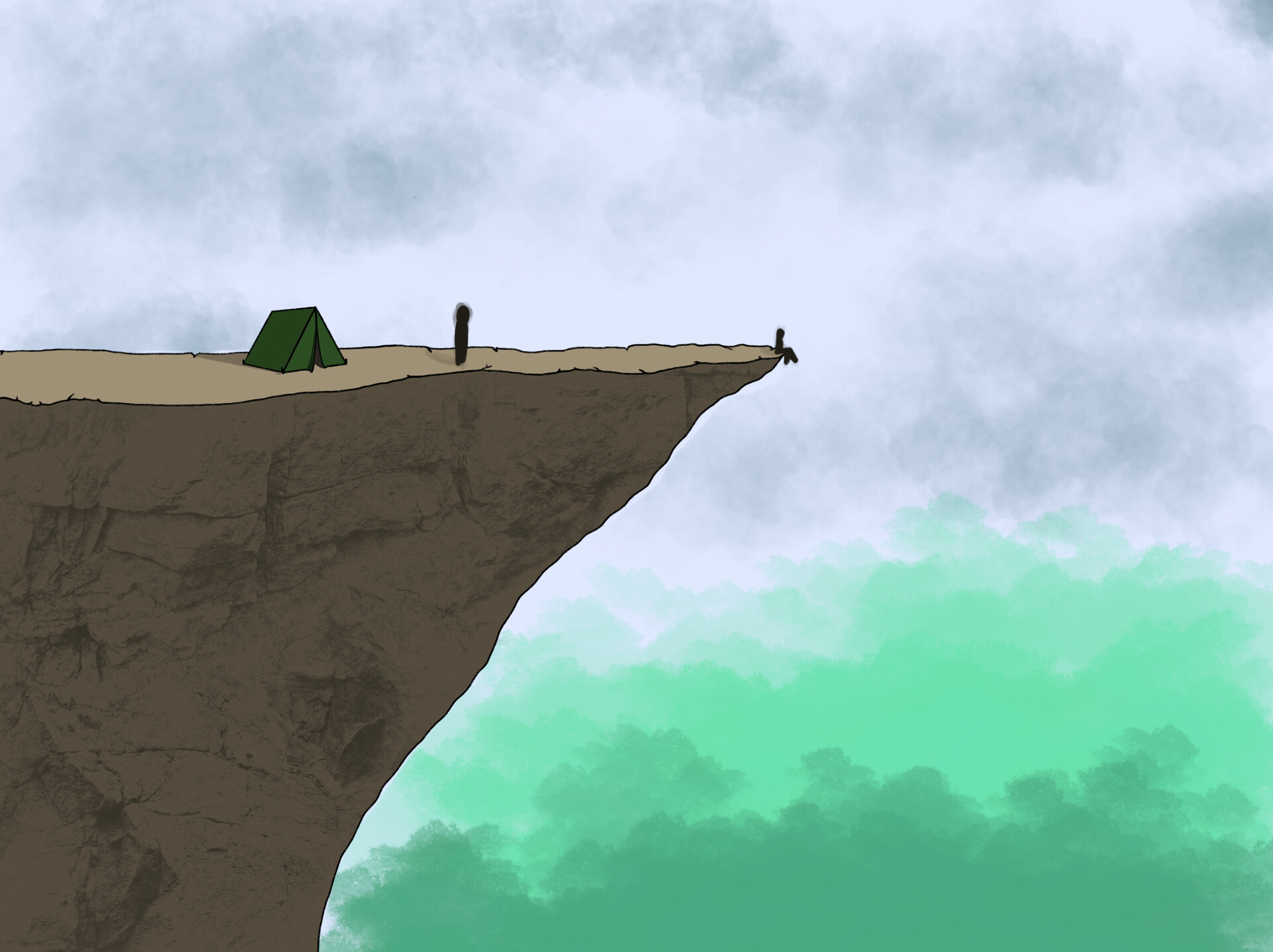 ArtStation - Cliff View