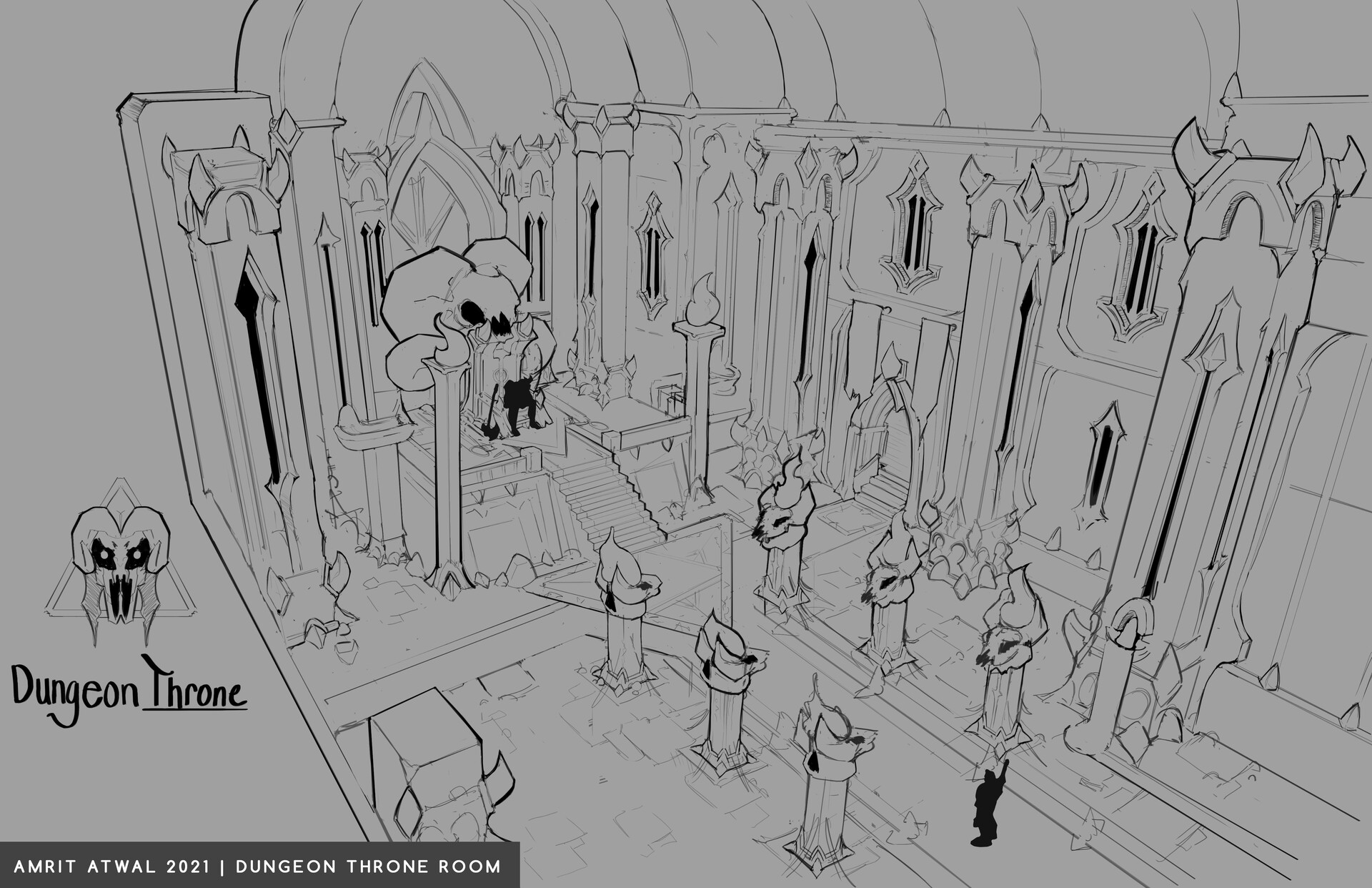 Amrit Atwal - Dungeon Throne Room