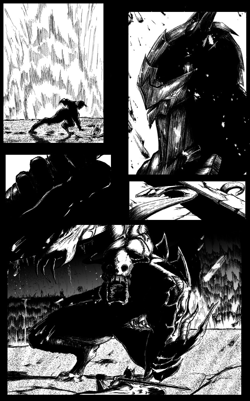 ArtStation - comic panels