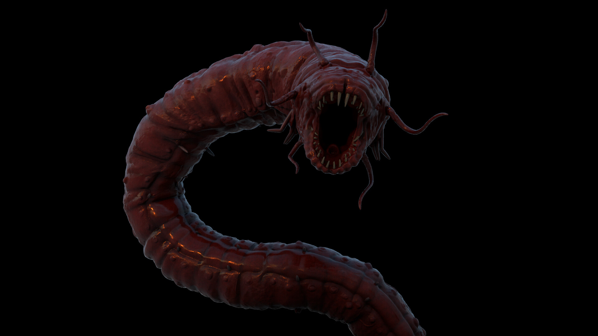ArtStation - Mongolian Deathworm