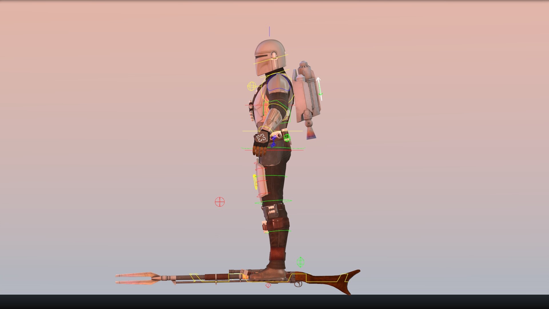 Josh Mucca - The Mandalorian Character Rig