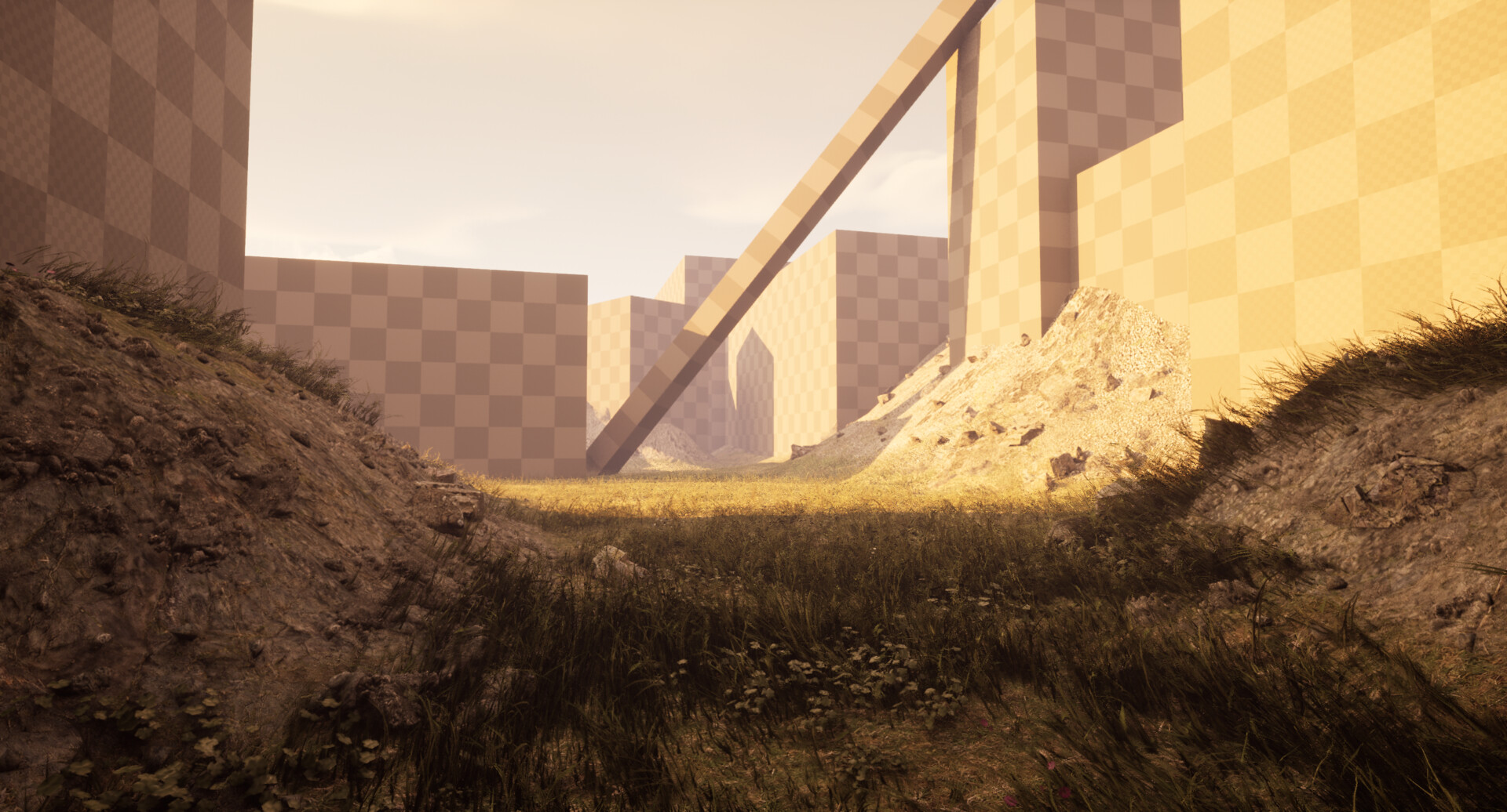 ArtStation - Level Design Concept for a TPS Battle Arena Game