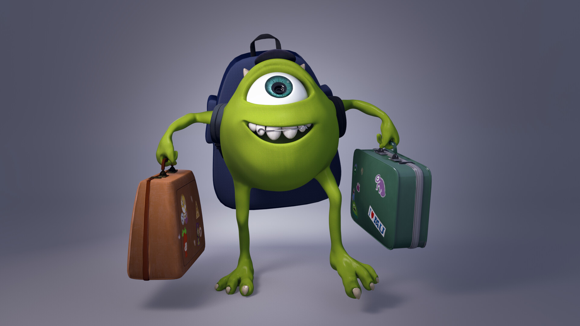 ArtStation - Mike Wazowski