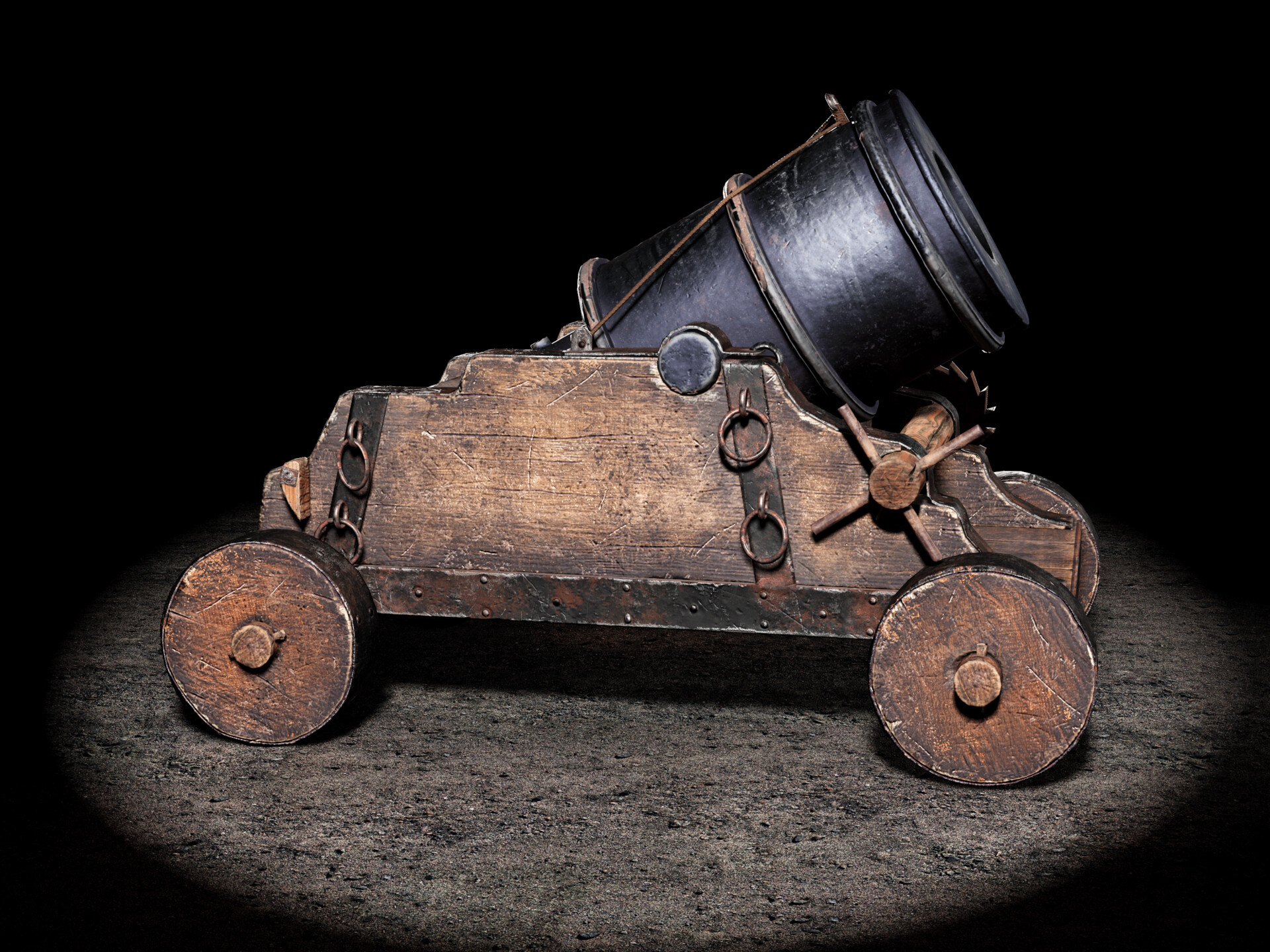 ArtStation - Old mortar