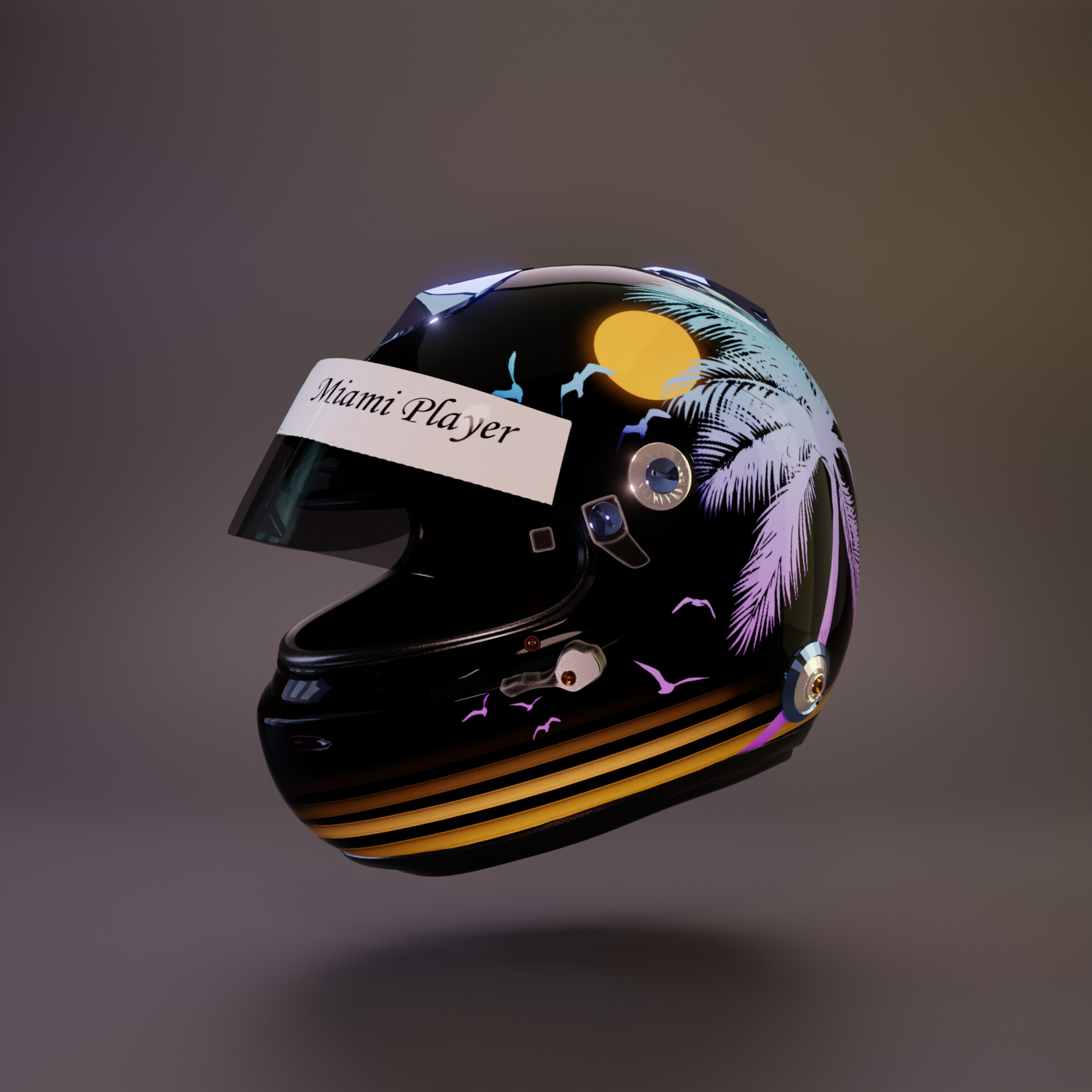 Zelad 3d - NFT Racing Helmets Collection#1