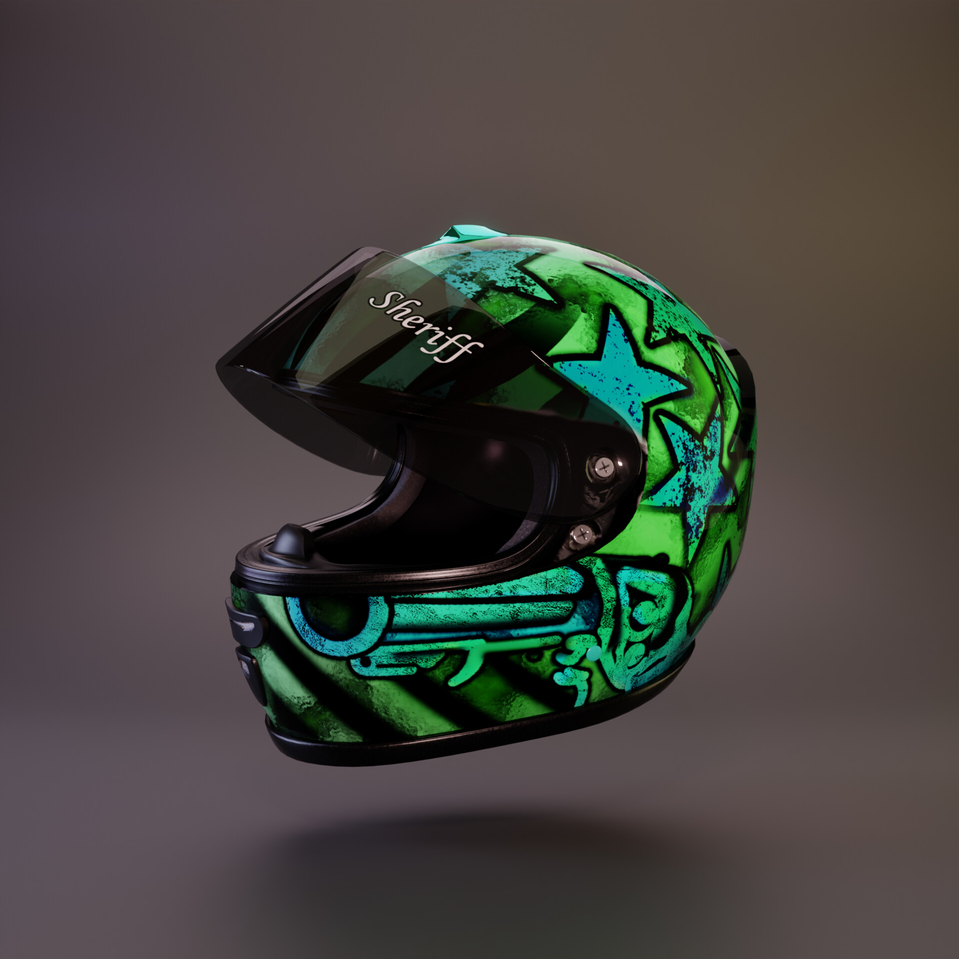 Zelad 3d - NFT Racing Helmets Collection#2