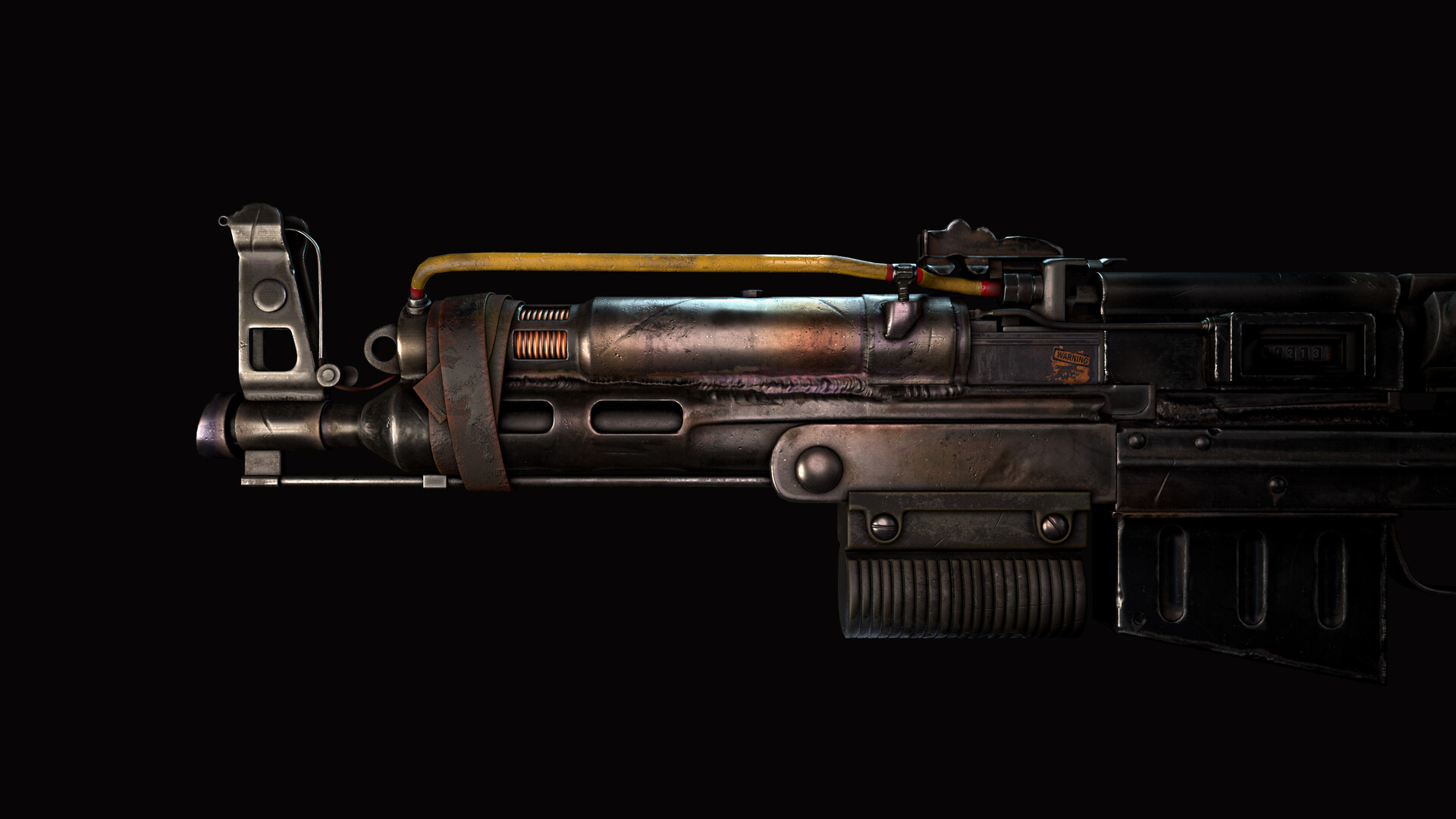 ArtStation - Post apocalyptic weapon