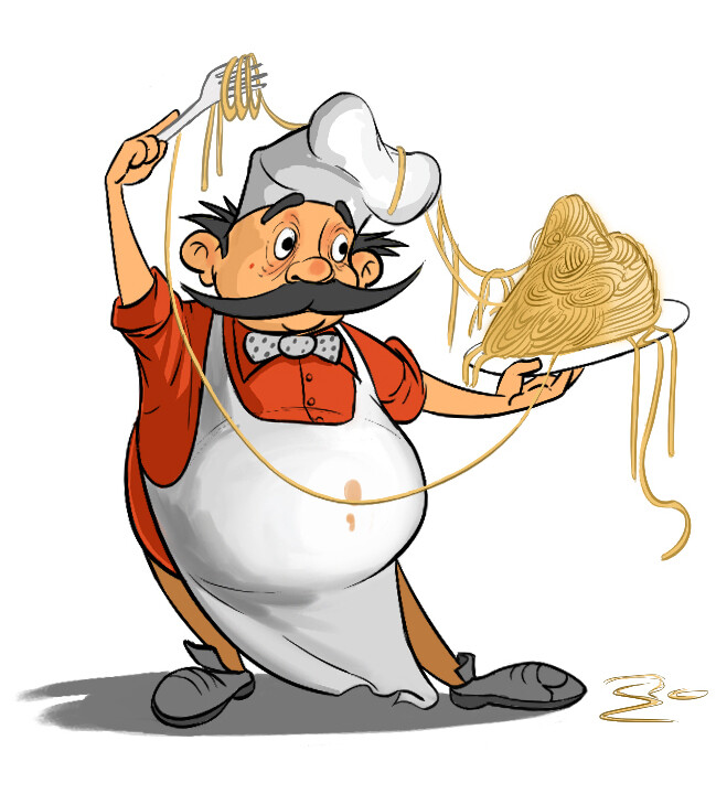 ArtStation - Pasta Chef