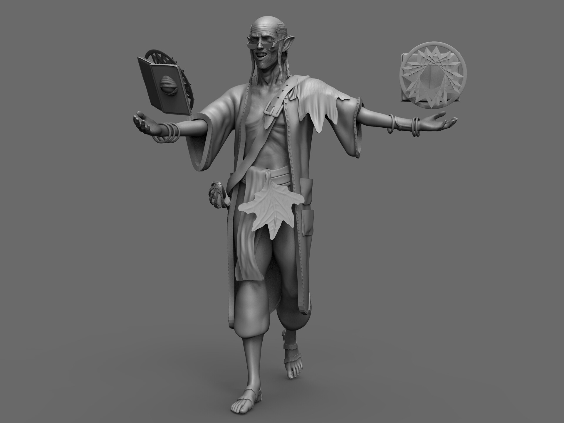 ArtStation - Danzante - Elven Wizard
