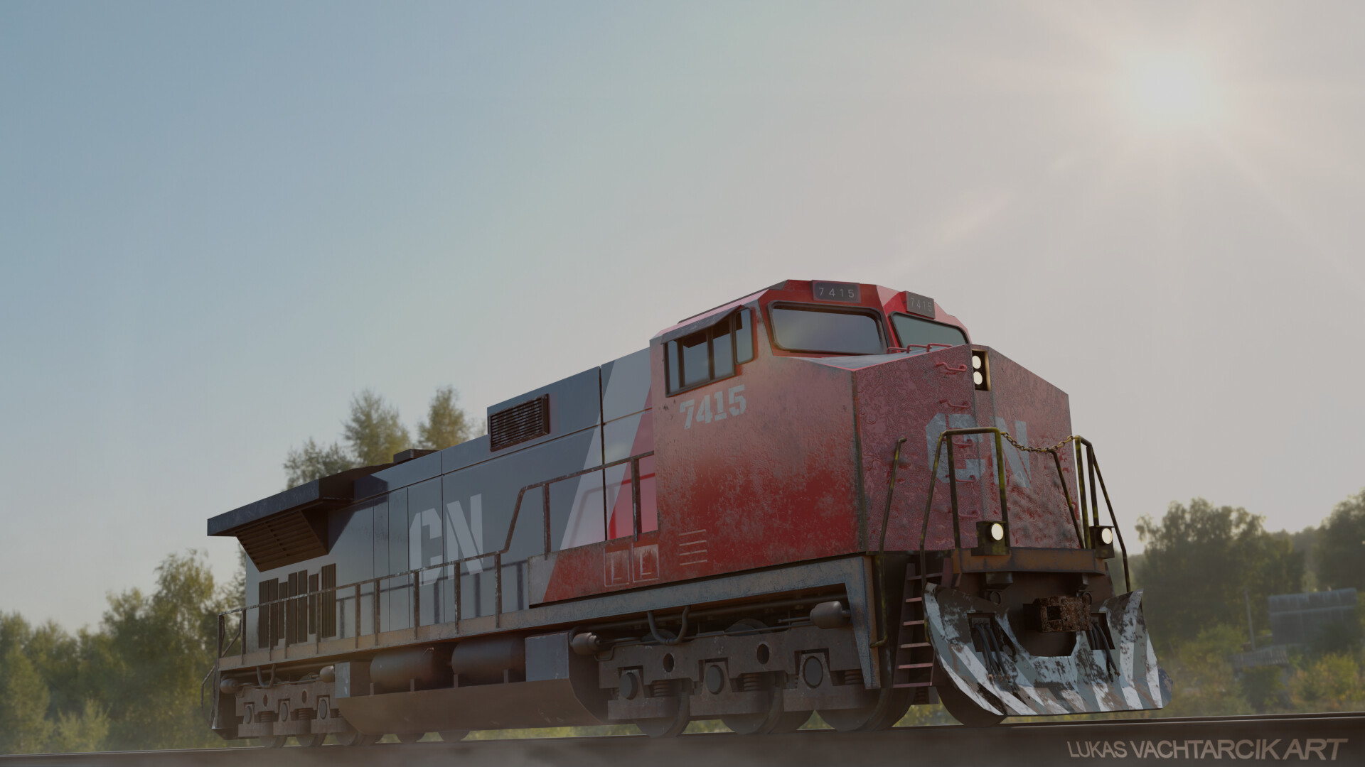 ArtStation - Diesel Machine