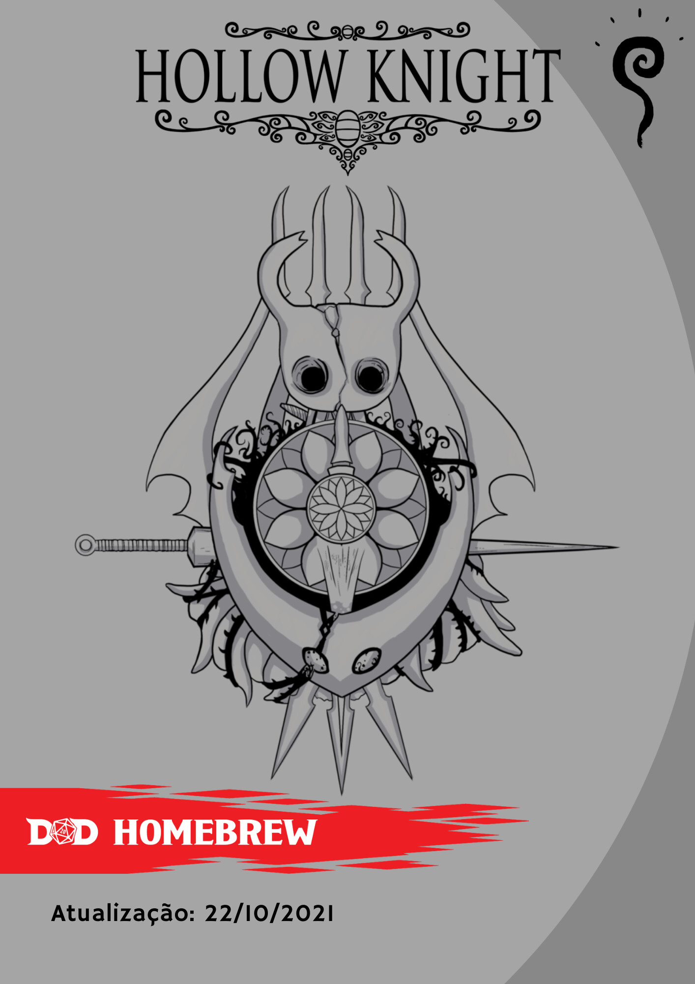 ArtStation - Hollow Knight Cover - Raça DnD 5e (Homebrew)