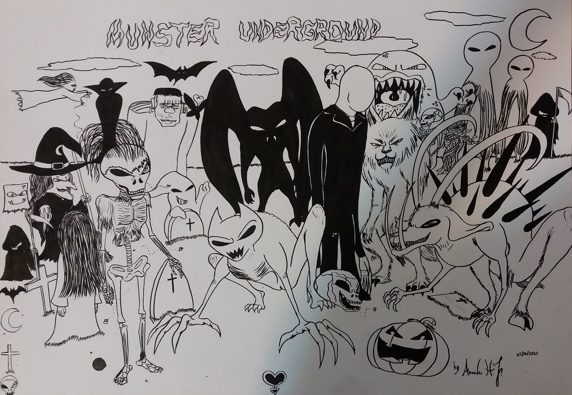 ArtStation - Munster Underground - Ink