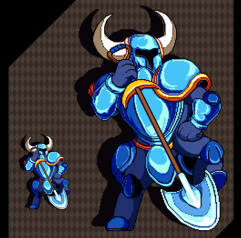 ArtStation - Shovel Knight - [PixelArt]