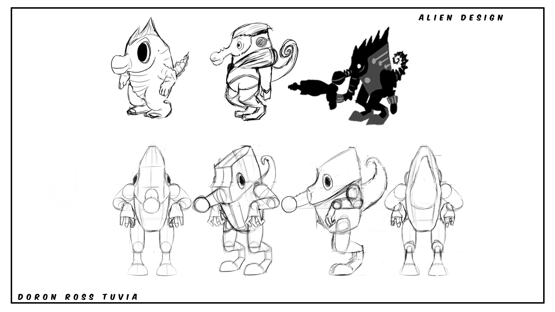 ArtStation - Alien Character Concept Design