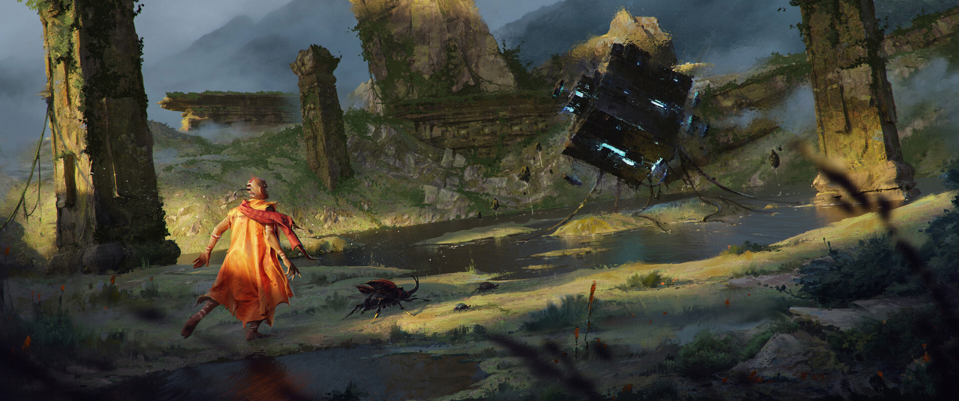 ArtStation - 1000 Years After The War - WingFox Video Course