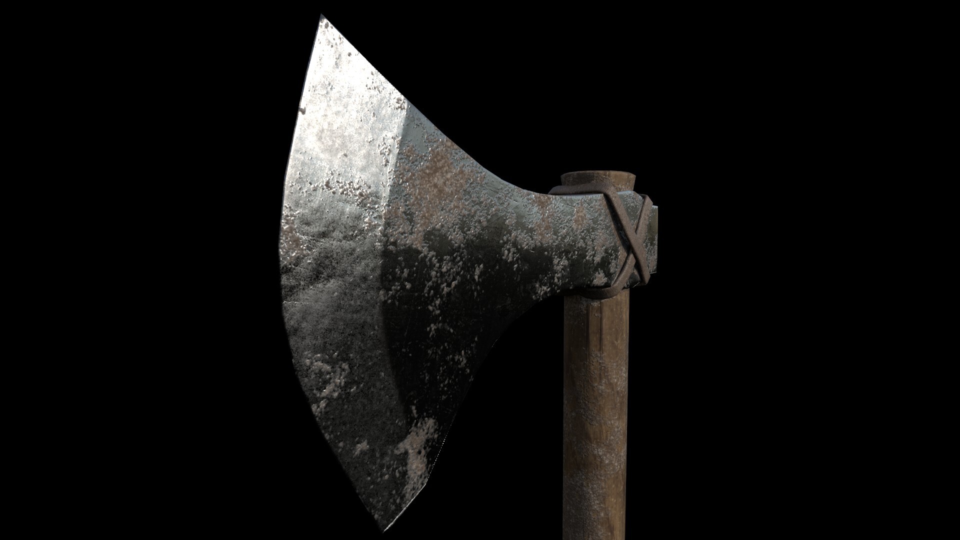 Brandon Wall - Viking Axe Game Asset