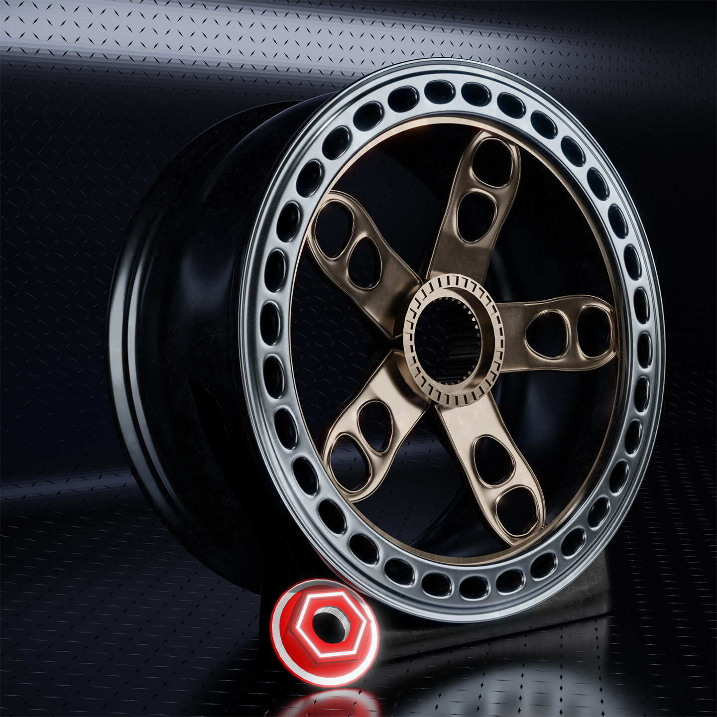 ArtStation - Center Lock Wheel