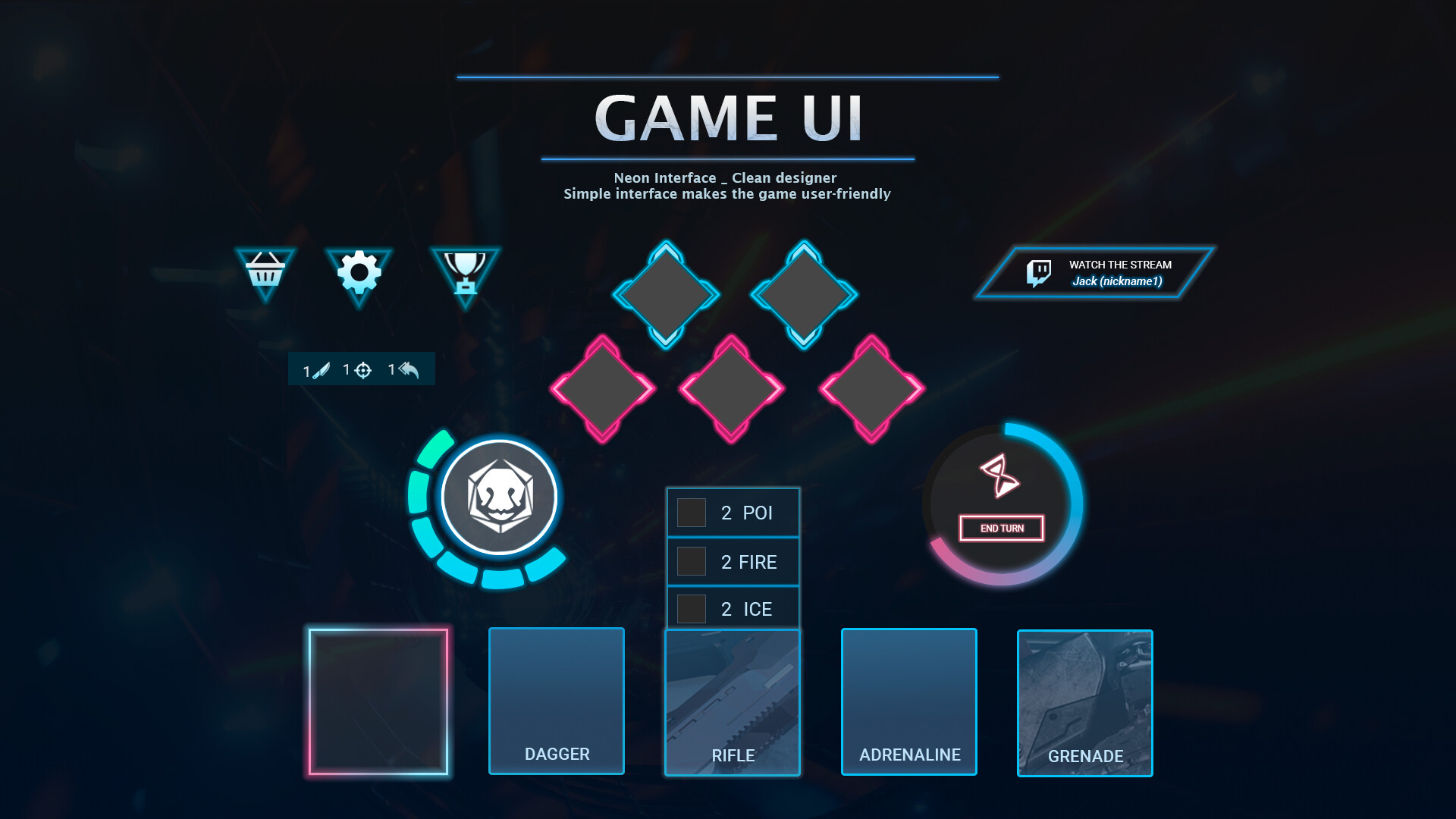 ArtStation - Game UI