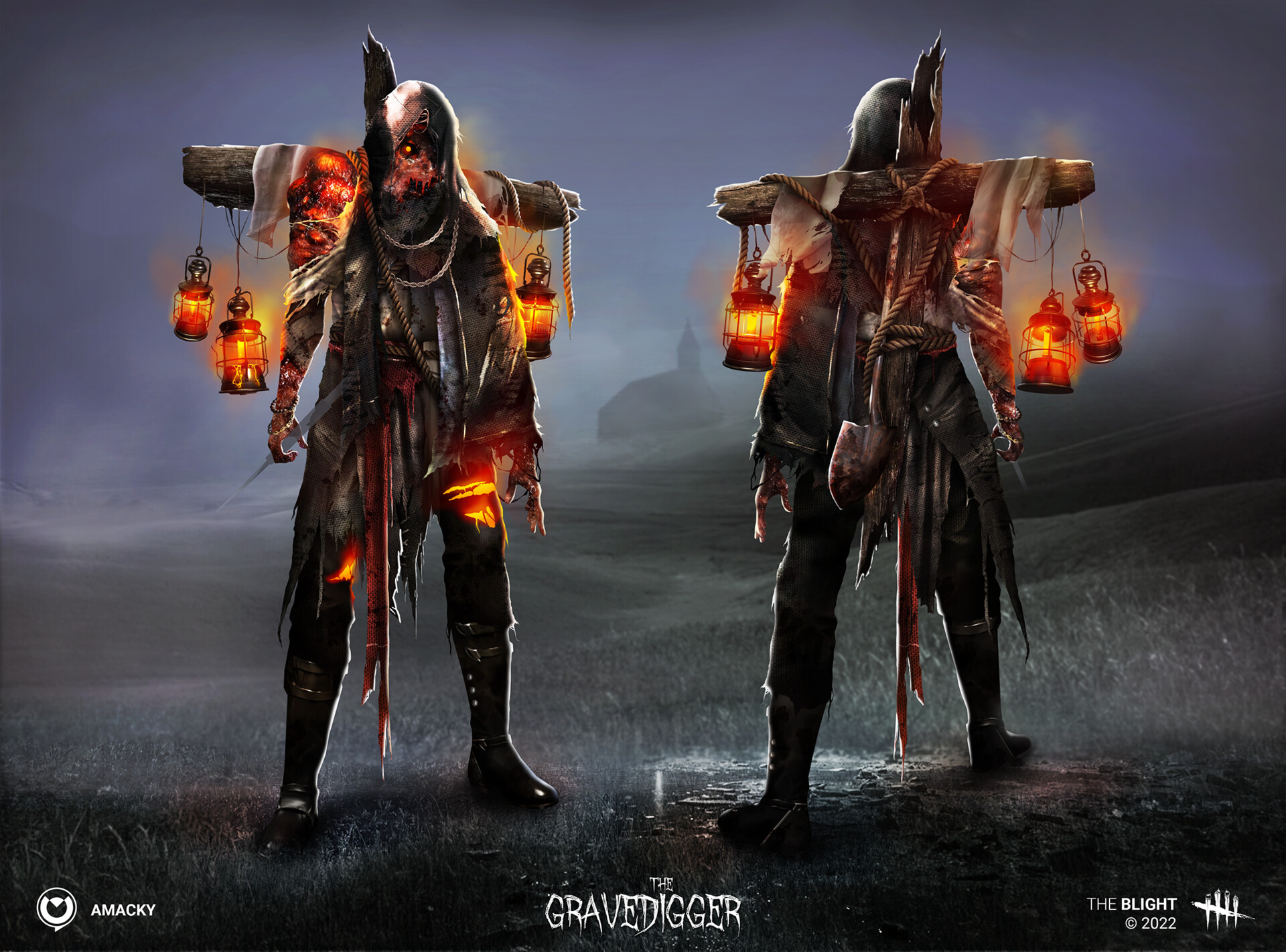 Amacky - DEAD BY DAYLIGHT | THE GRAVEDIGGER