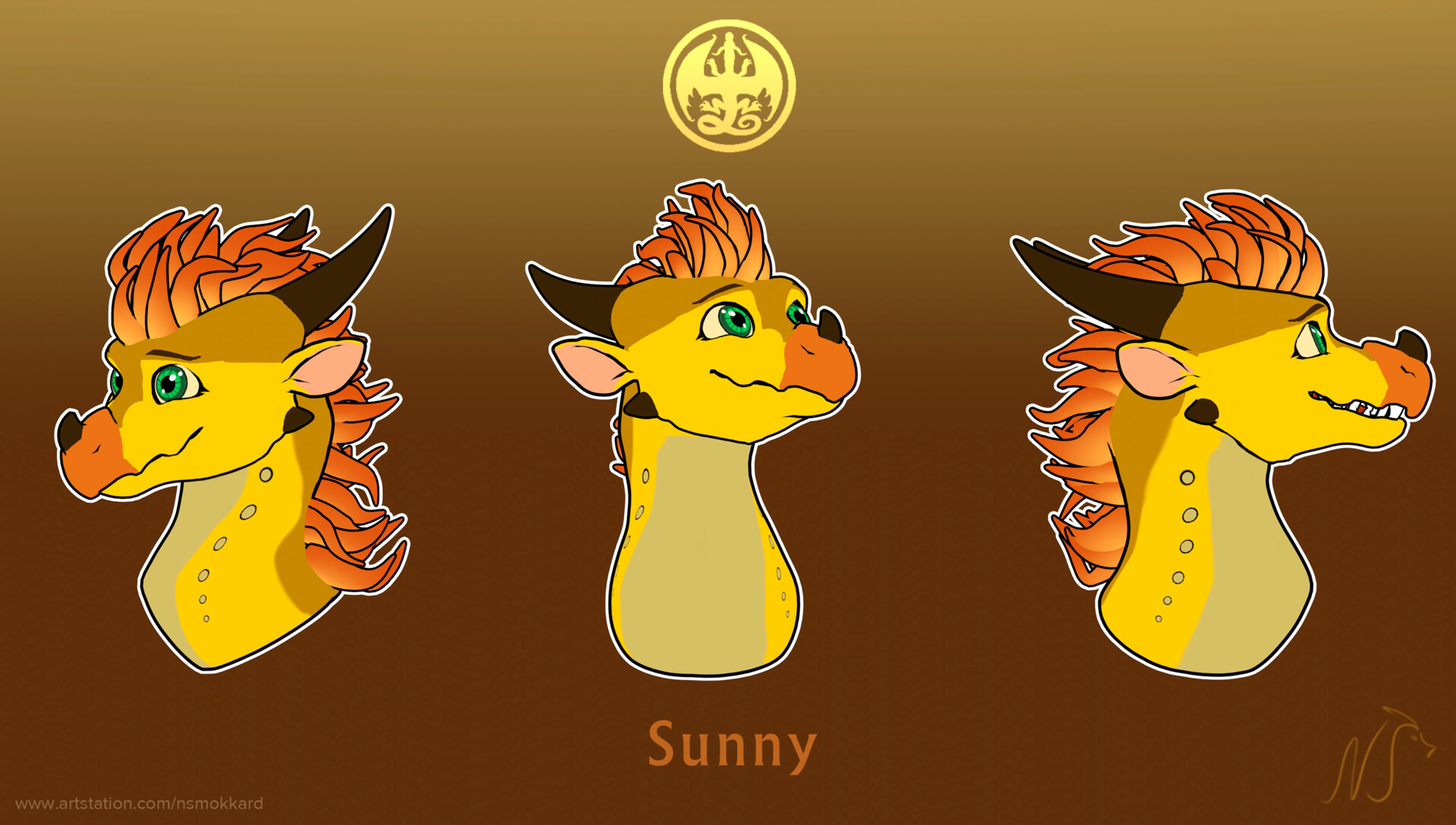 ArtStation - Sunny toon head (WOF)