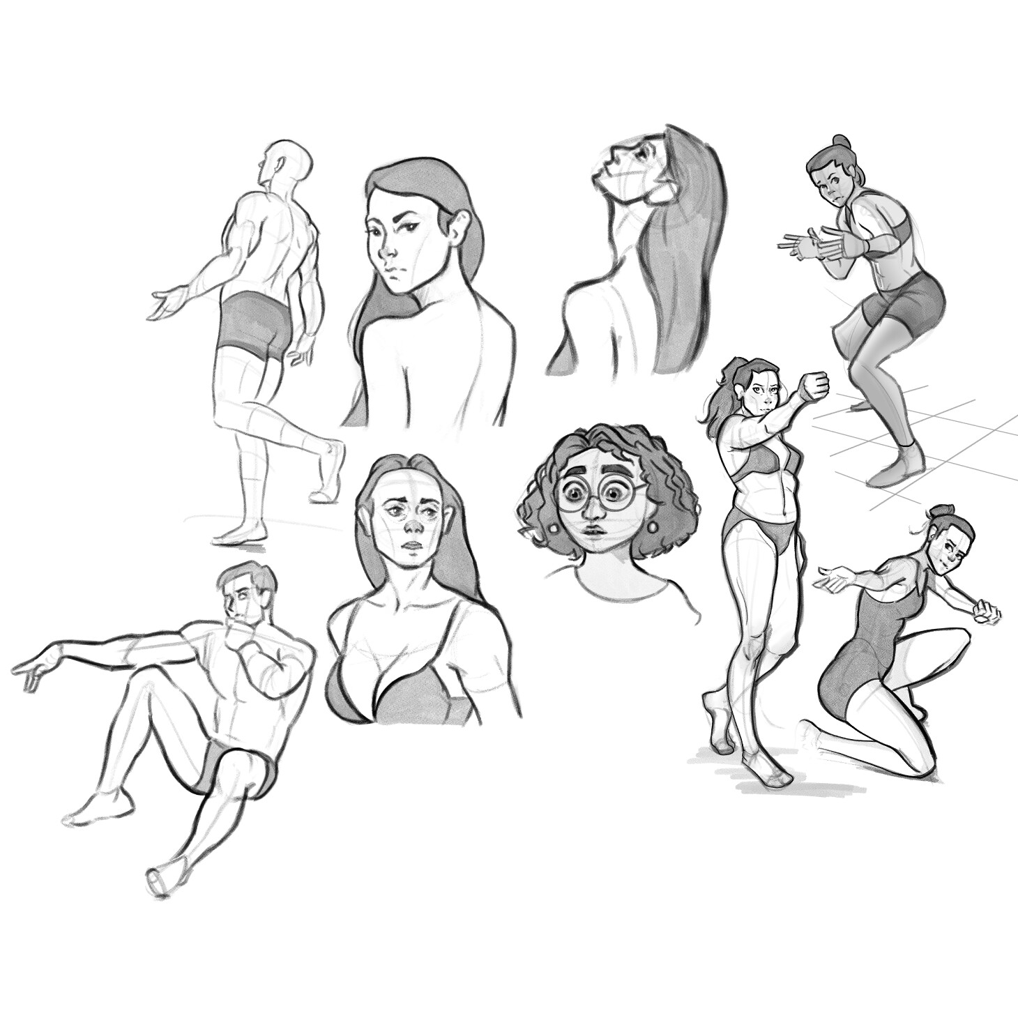 ArtStation - Assorted Studies