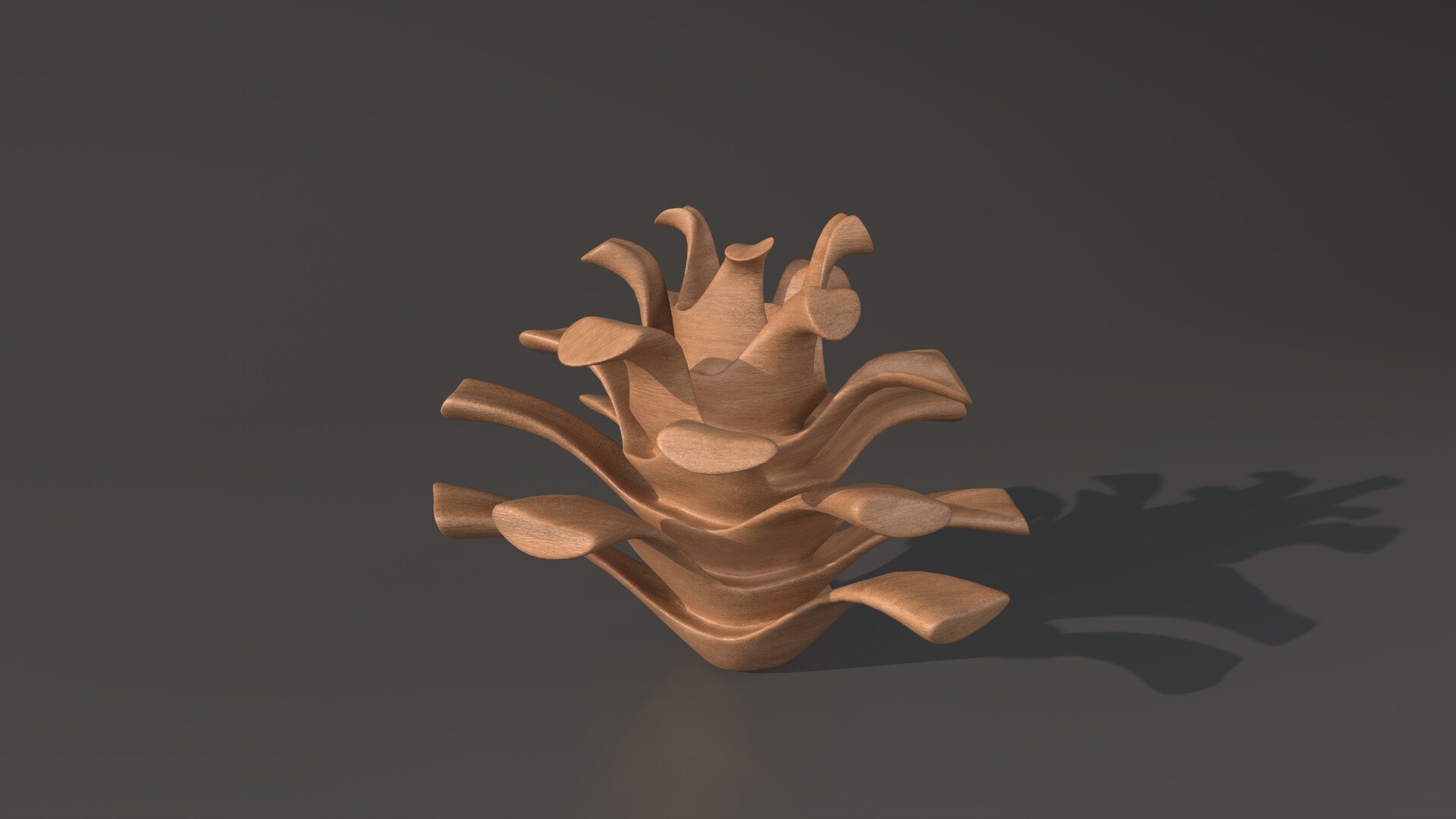 ArtStation - Stylized Pine Cone