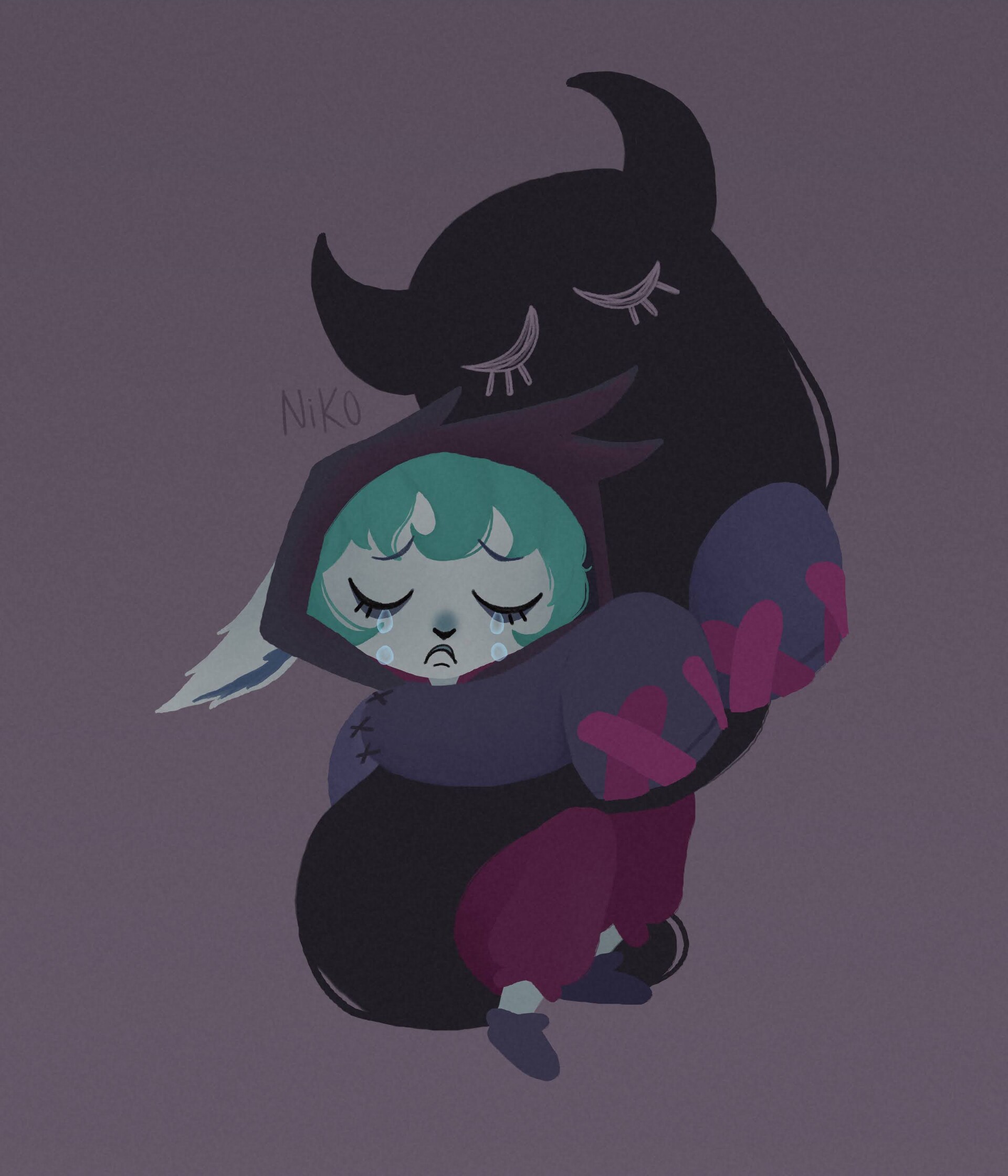 ArtStation - Vex Hugging Shadow