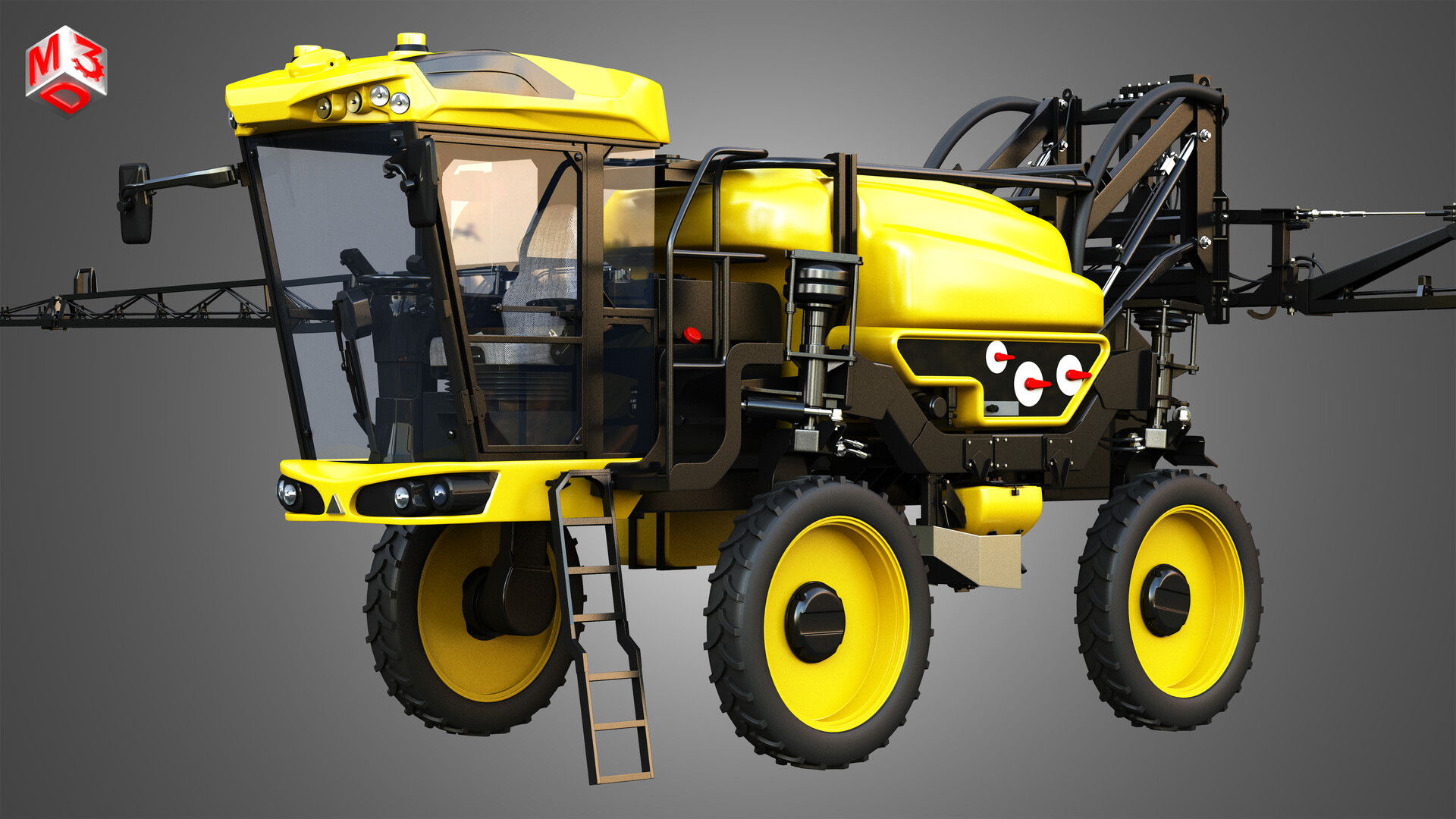 Markos 3d - Sprayer Caffini Rider Vario