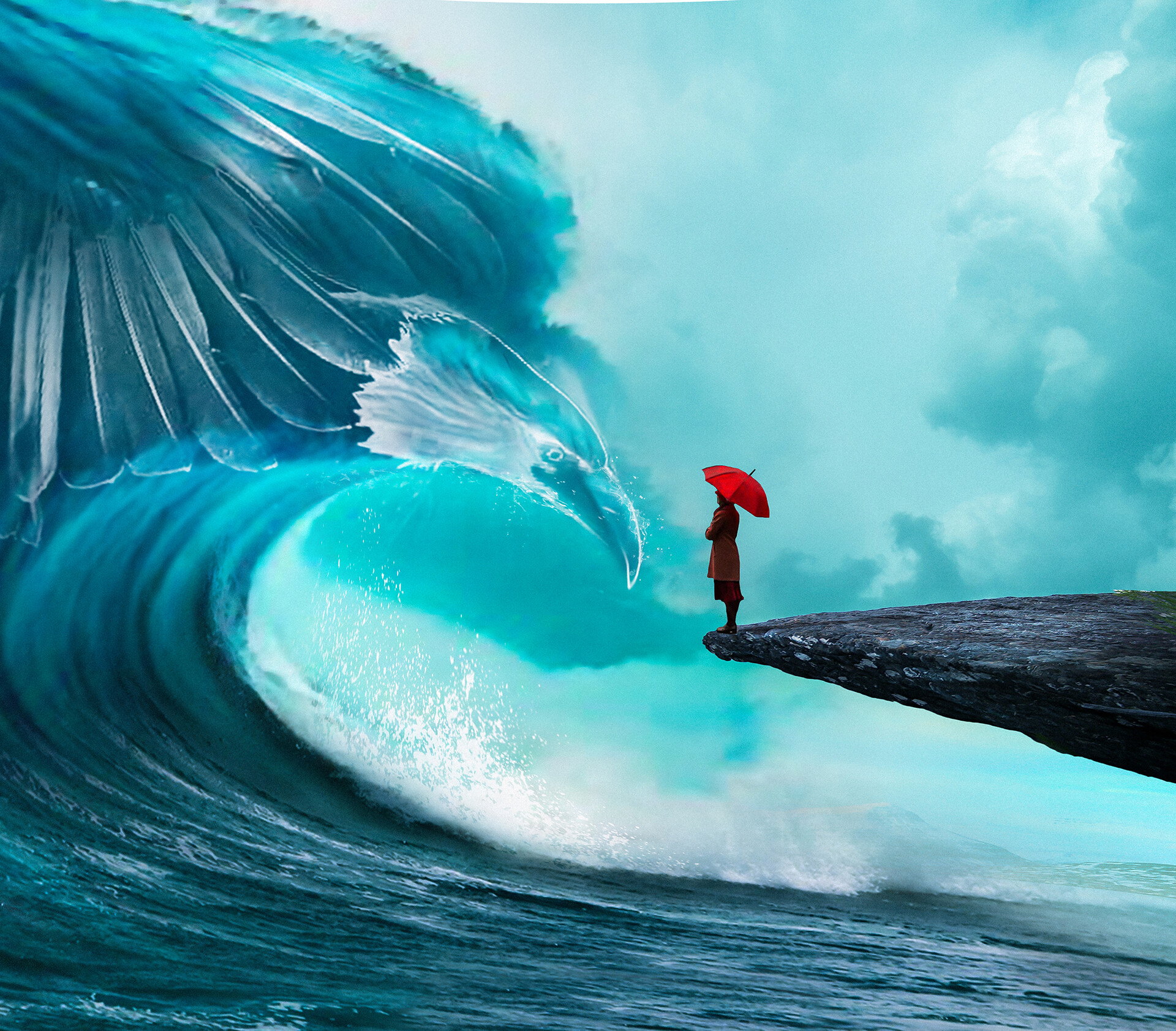 ArtStation - The wave's escape