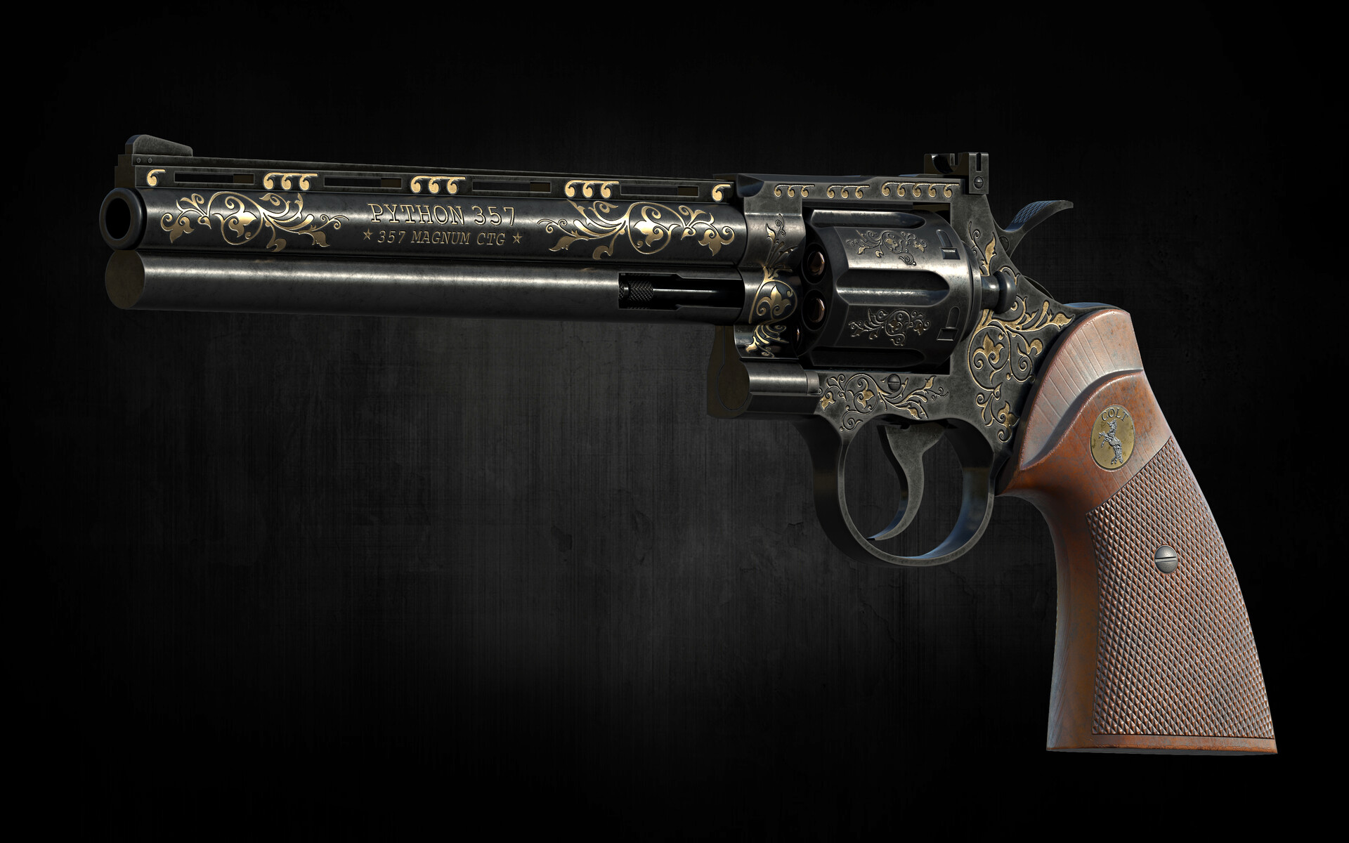 ArtStation - GUN_SERIES _ PYTHON_357