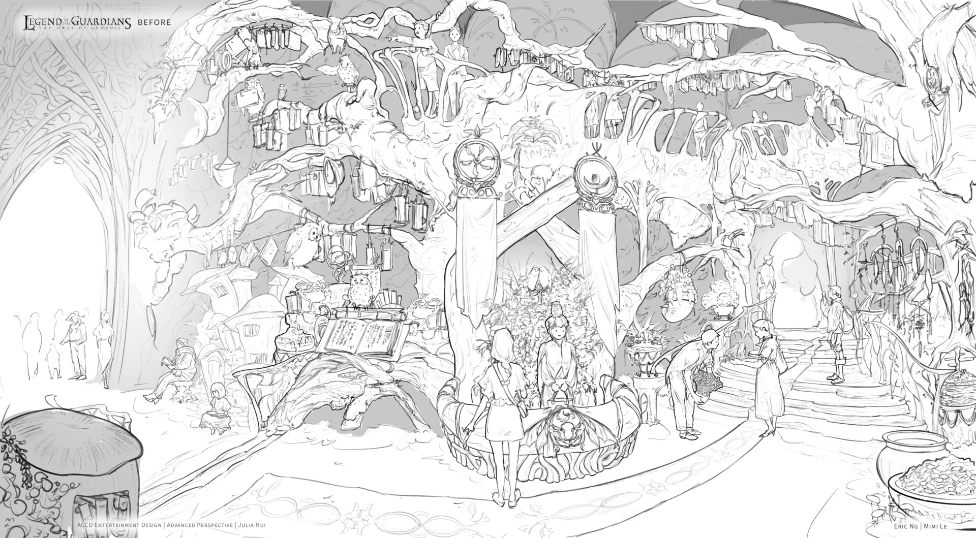 guardians of ga'hoole coloring pages