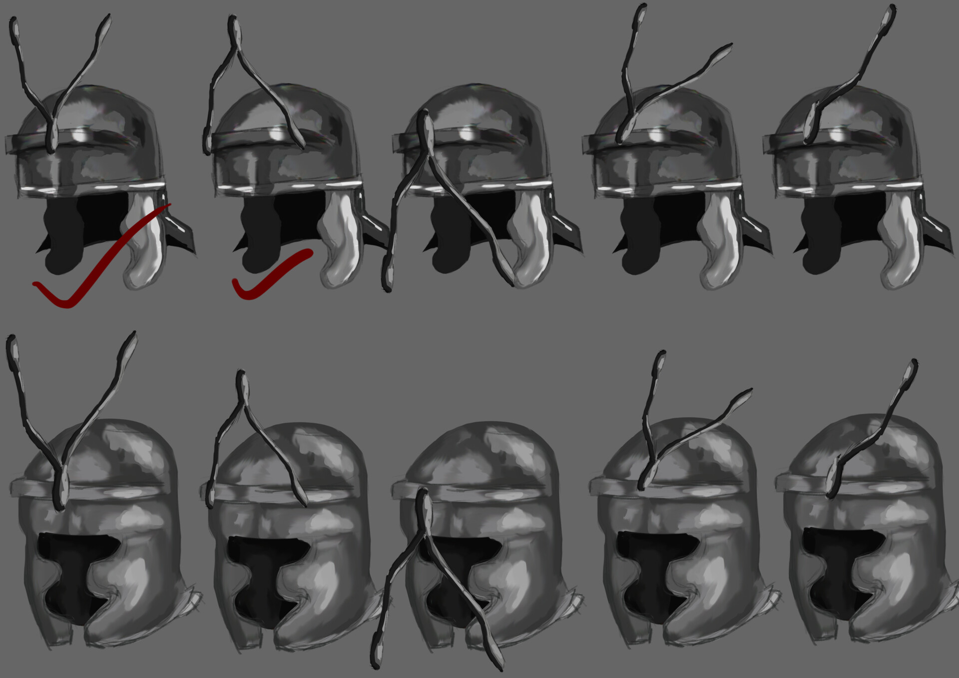 Courtney Welsh - Fighting Luck Wishbone Character Design and Turn Around