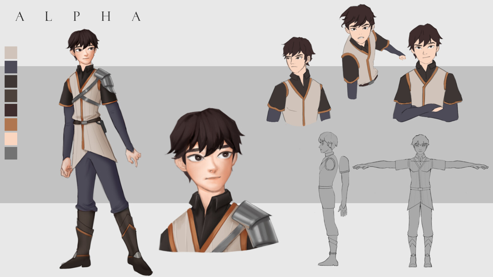 Amar Sekarwangi - Alpha Character Design