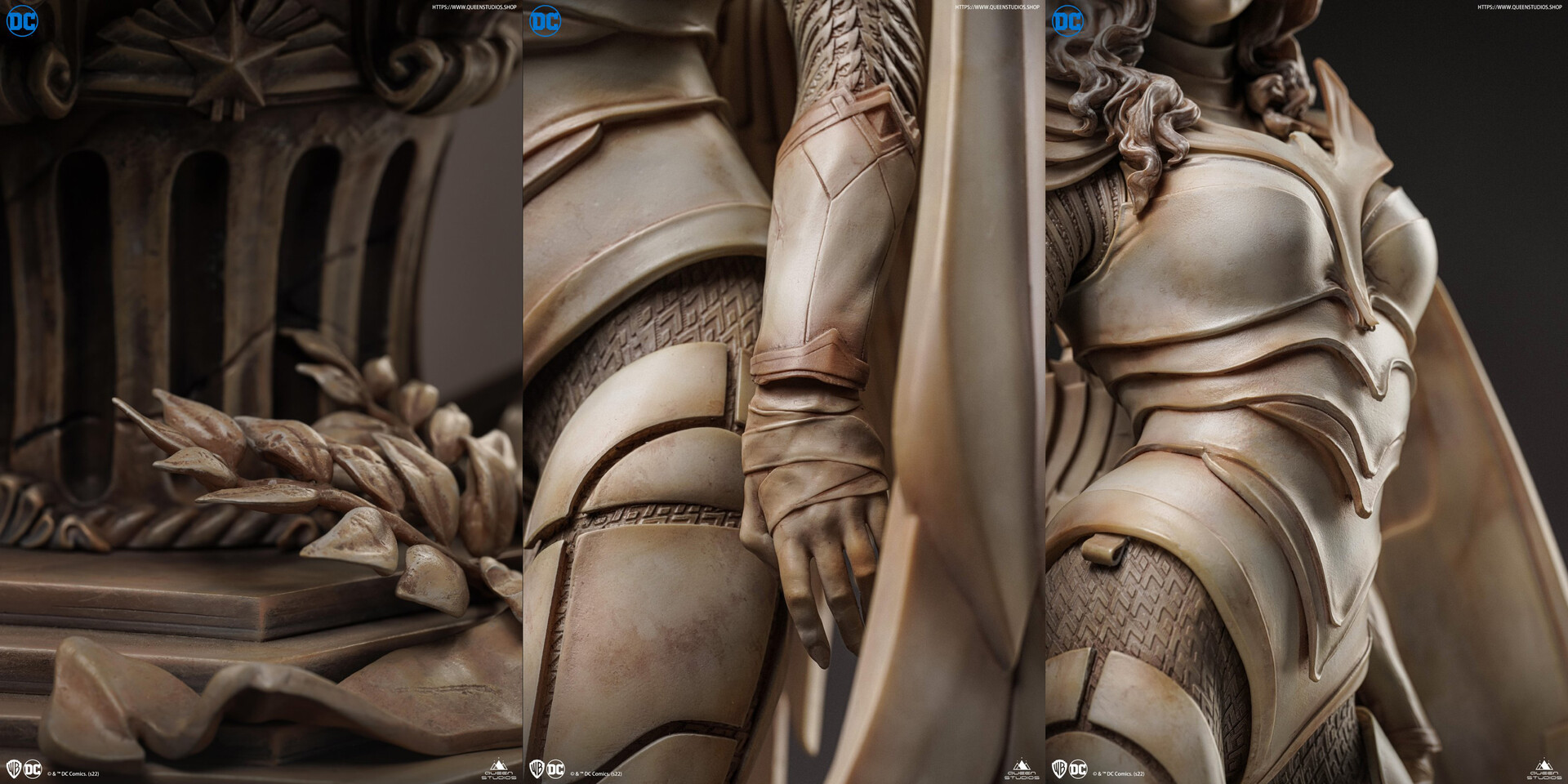 Maria Panfilova - Queen Studios Museum Line. Batman, Superman, Wonder Woman