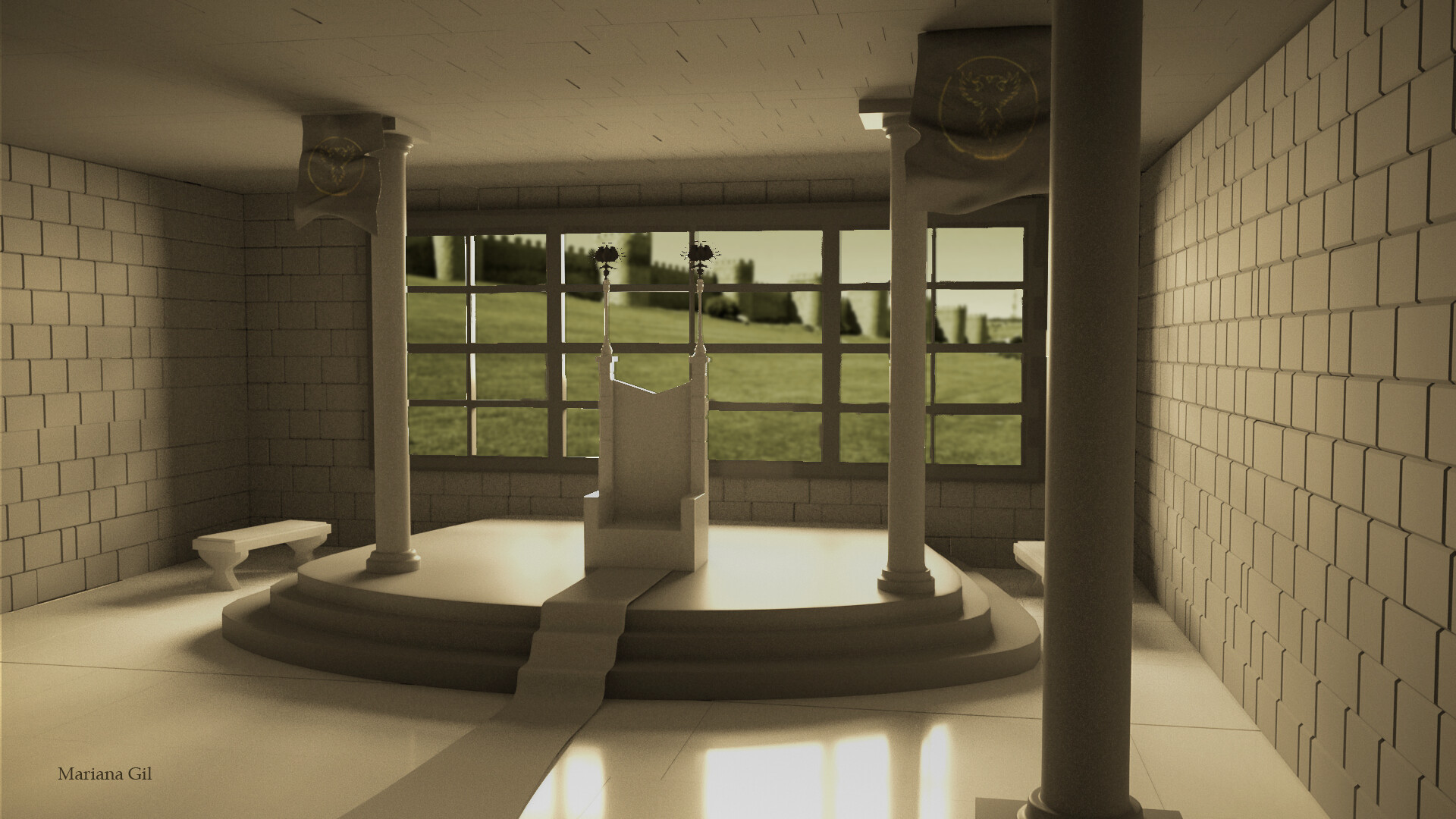ArtStation - Throne Room