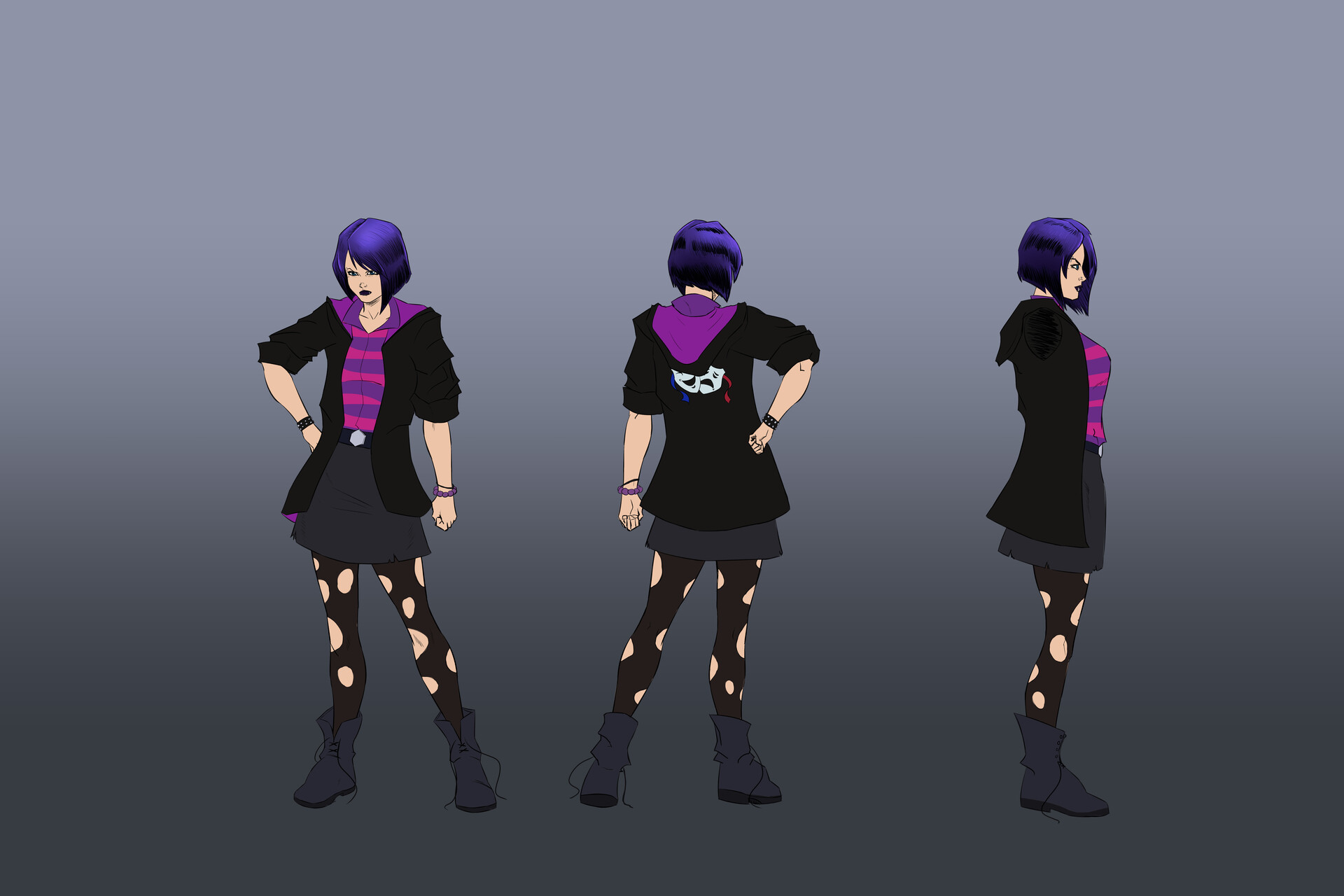 ArtStation - Andi Benton Character Art Sheets